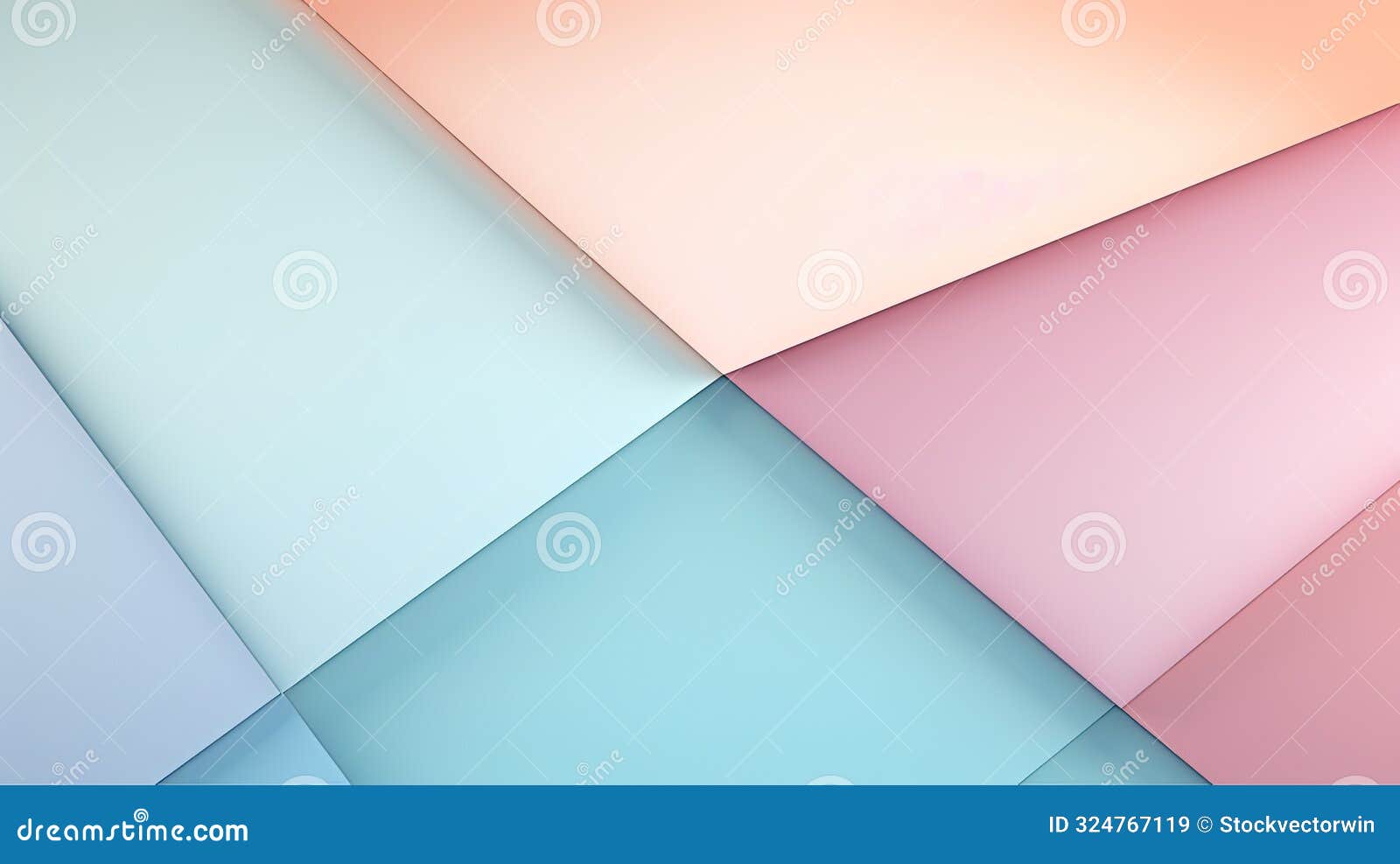 Design Pastel Geometric Background Stock Illustration - Illustration of ...