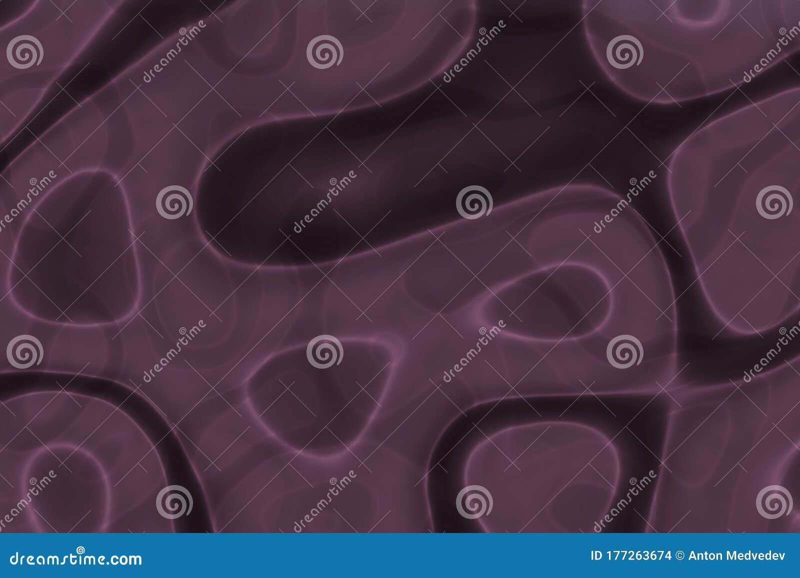 Design Pattern with Fluent Curves Digital Graphics Texture Illustration ...