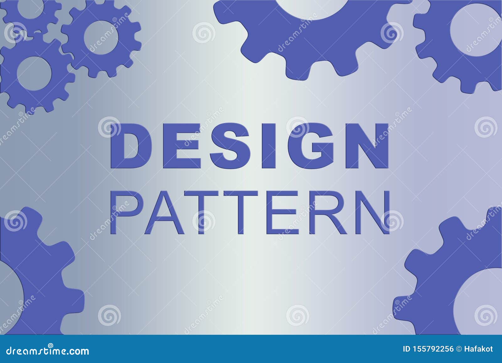 DESIGN PATTERN concept stock illustration. Illustration of gears ...