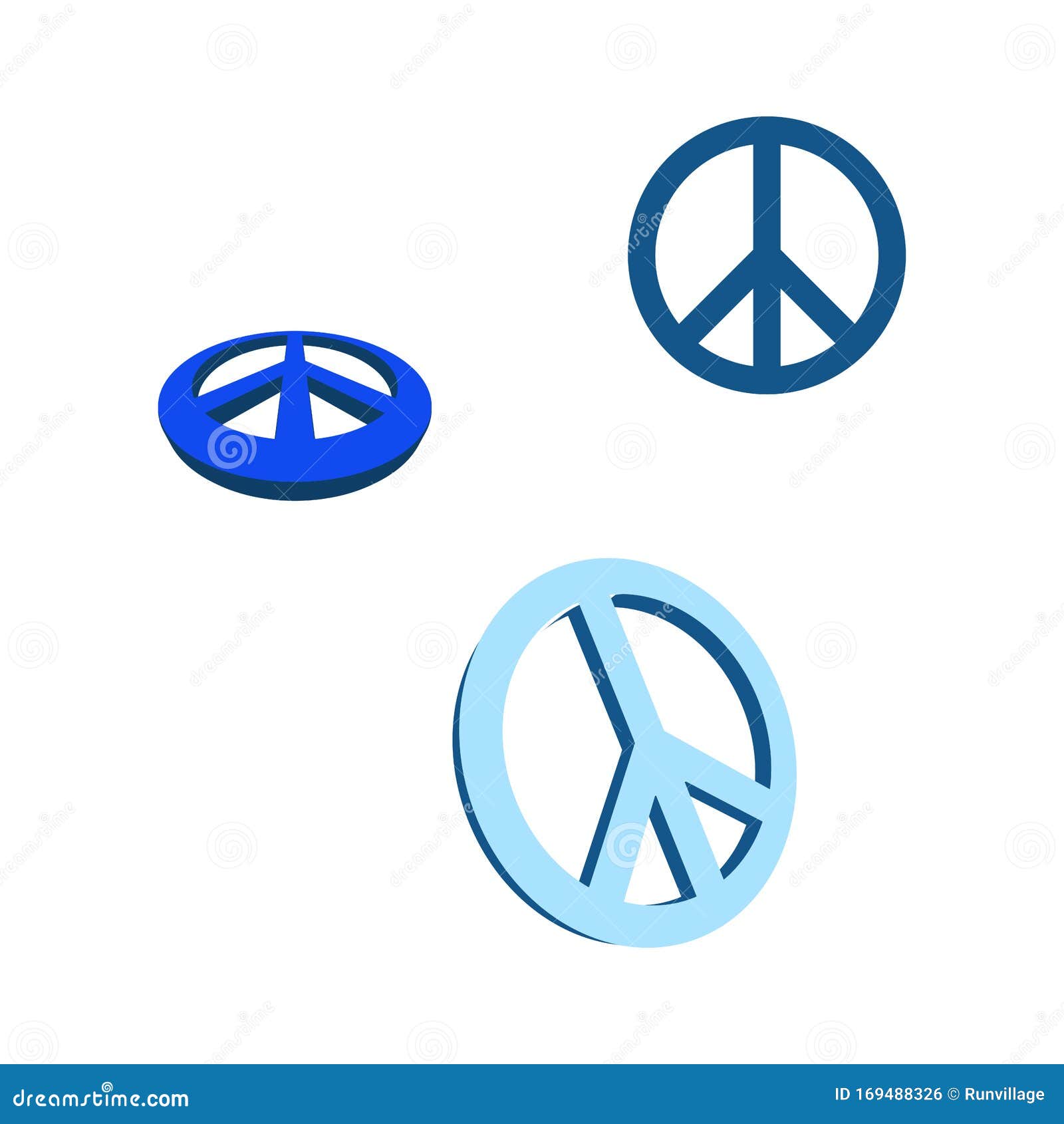 Design of Peace, Vector Design Element Stock Illustration ...