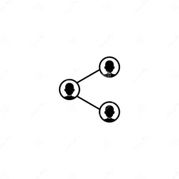 Design People Network Social Connection Icon Group Communication Vector ... Design People Network Social Connection Icon Group Communication Vector ...