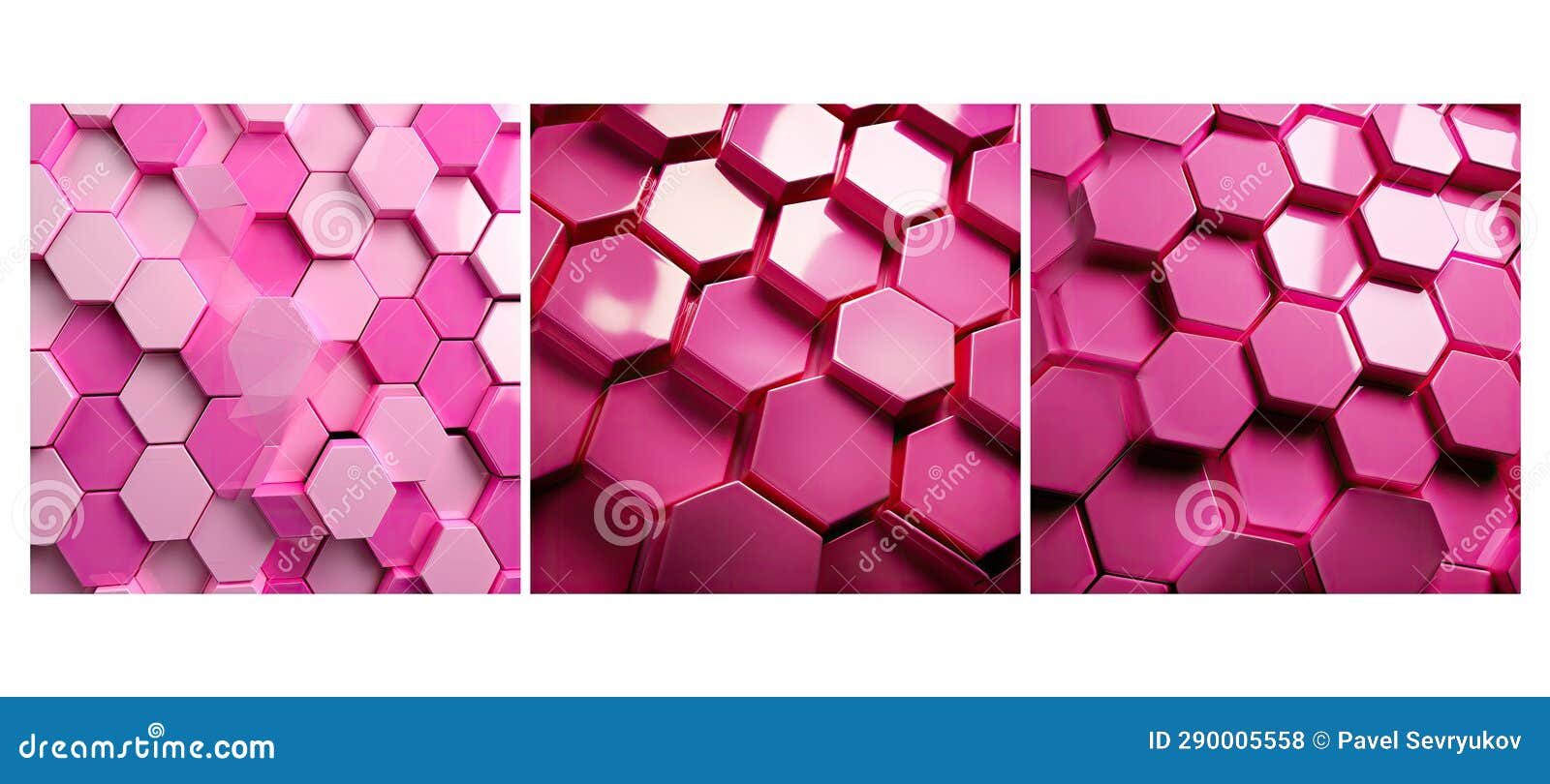 Design Pink Hexagon Background Stock Illustration - Illustration of ...
