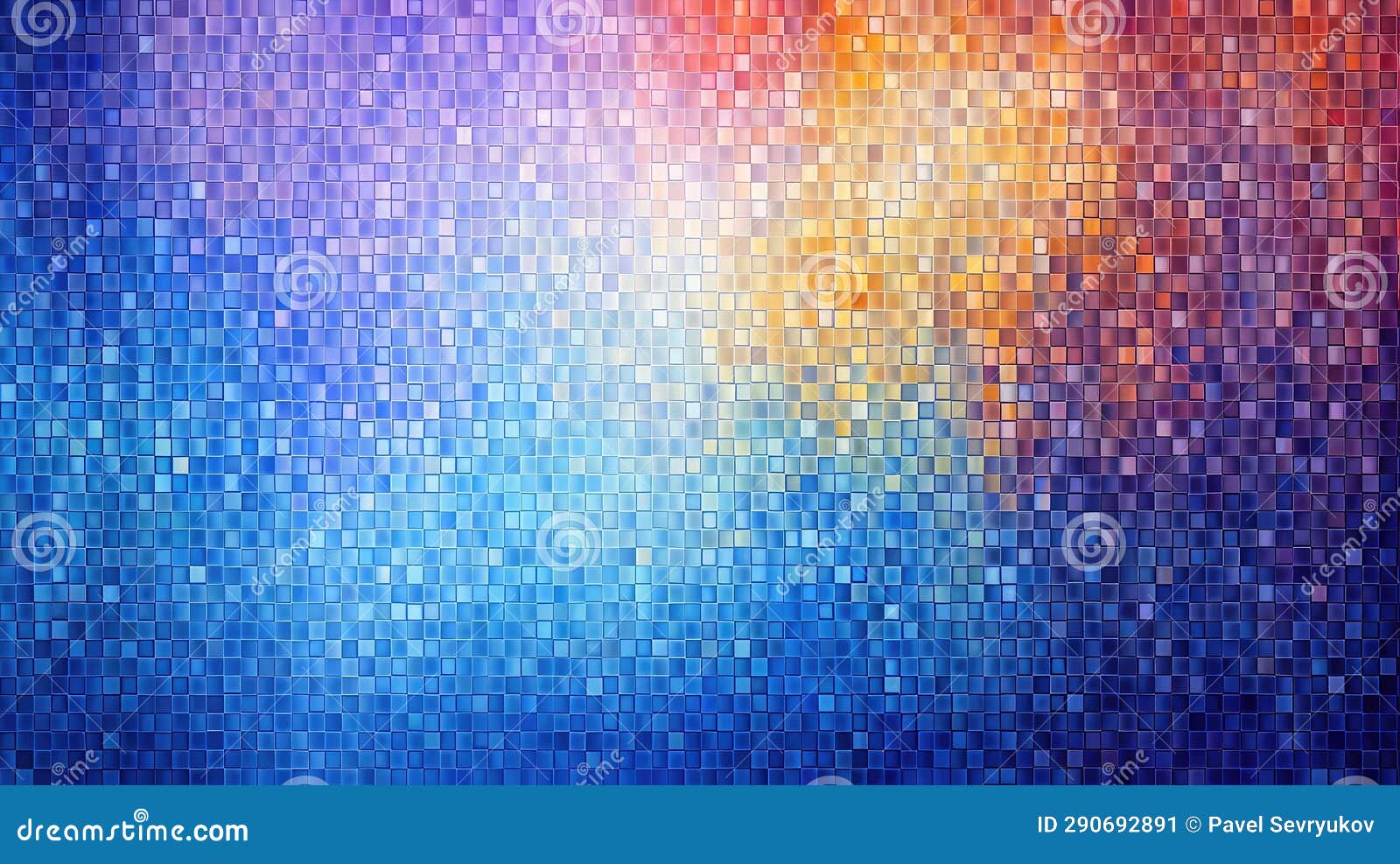 Design pixel mosaic grid stock illustration. Illustration of rectangle ...
