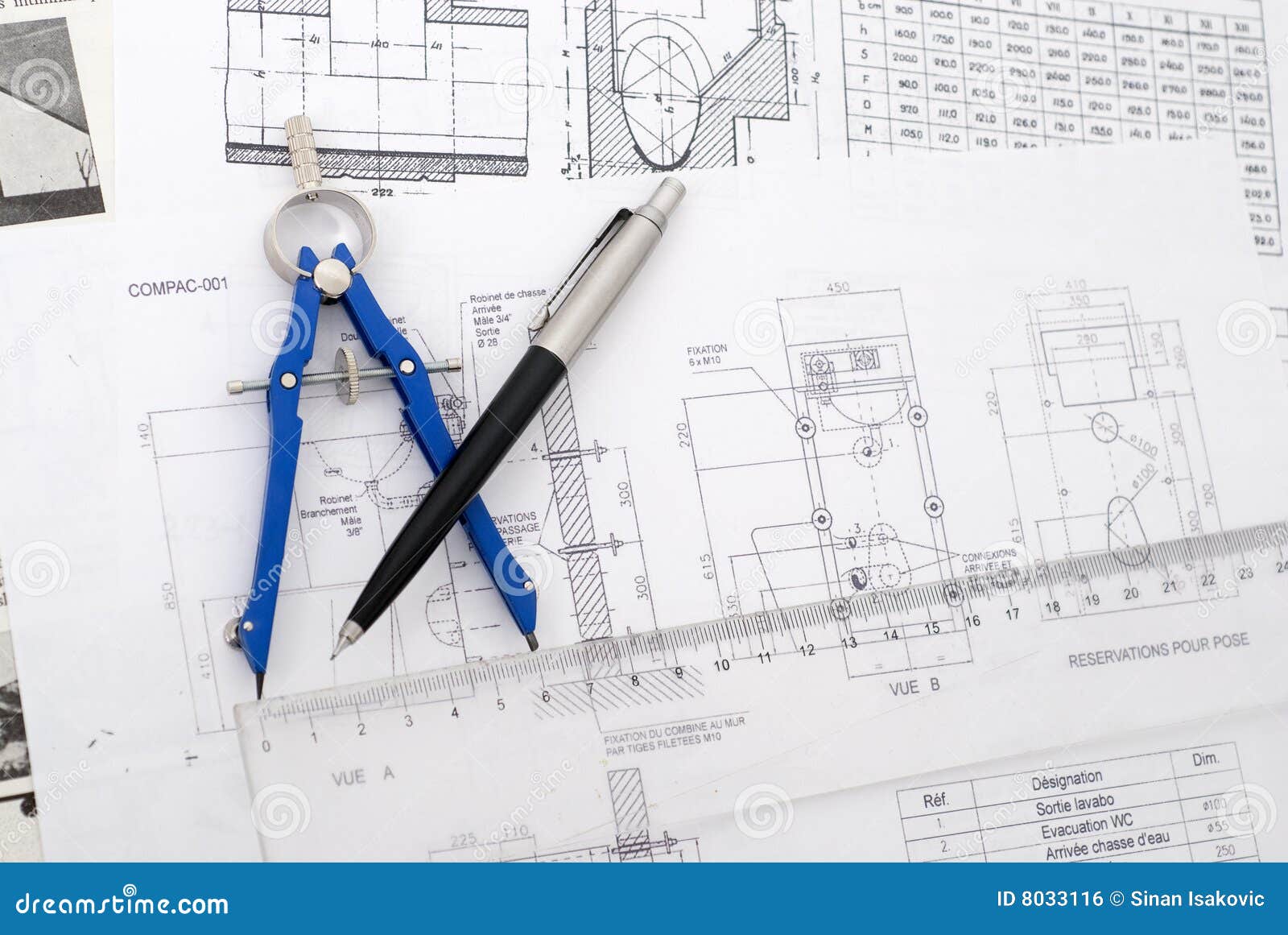 Design plans stock photo. Image of blueprints, equipment - 8033116
