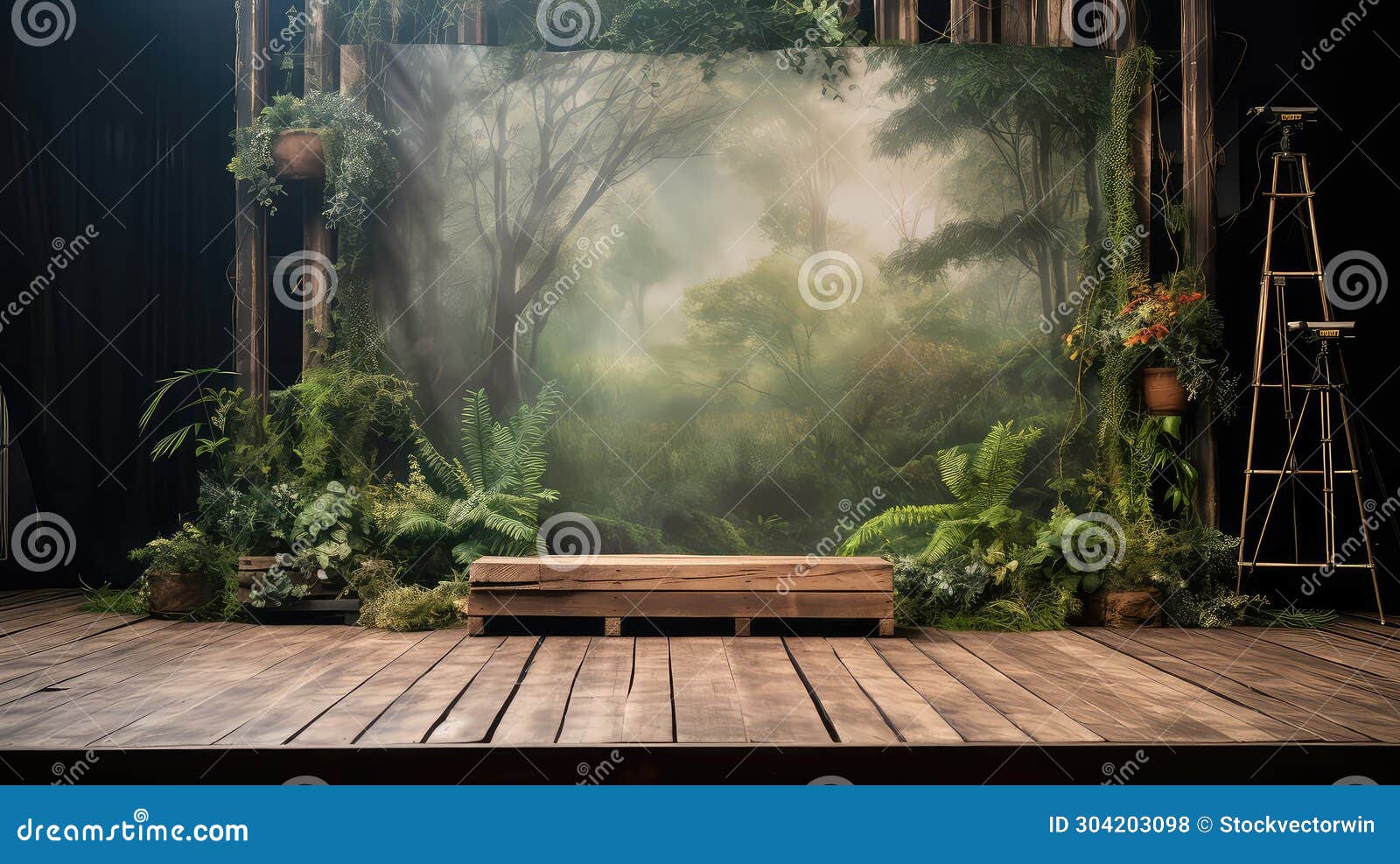 Design Platform Studio Background Royalty-Free Cartoon | CartoonDealer ...