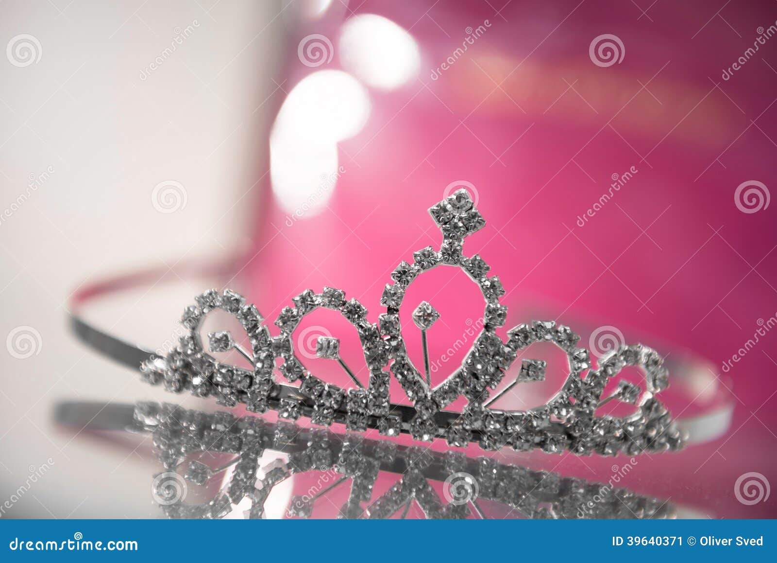 Princess Crown On Glass Stock Image | CartoonDealer.com #19301761