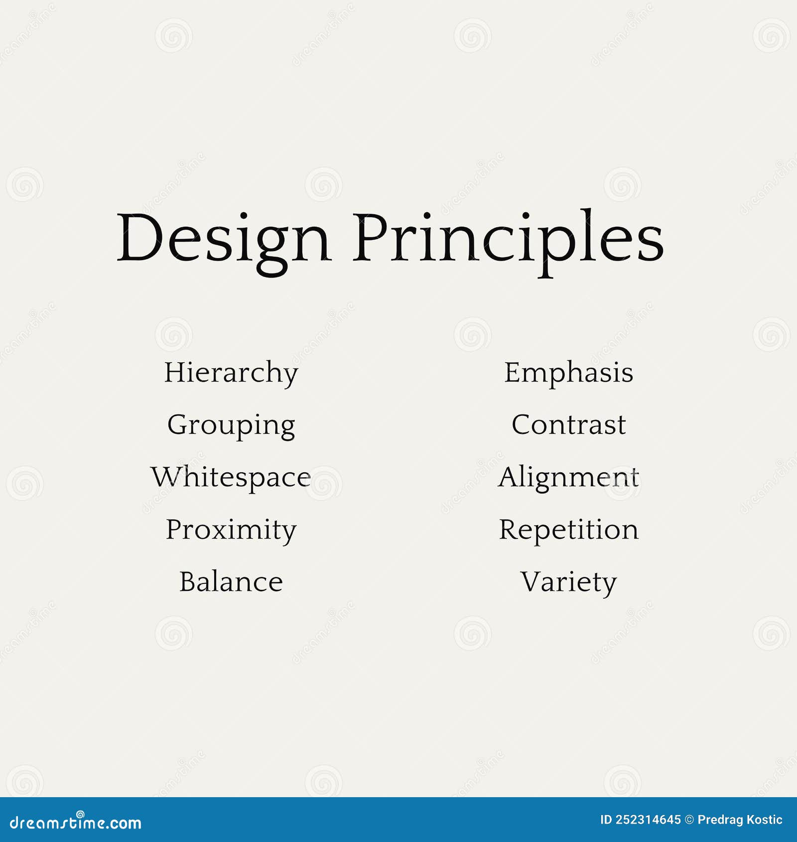 UX Design Principles Brochure Template Vector Illustration ...