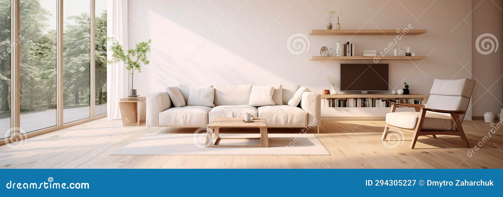 Design Principles with a Minimalist and Functional Modern Living Room ...