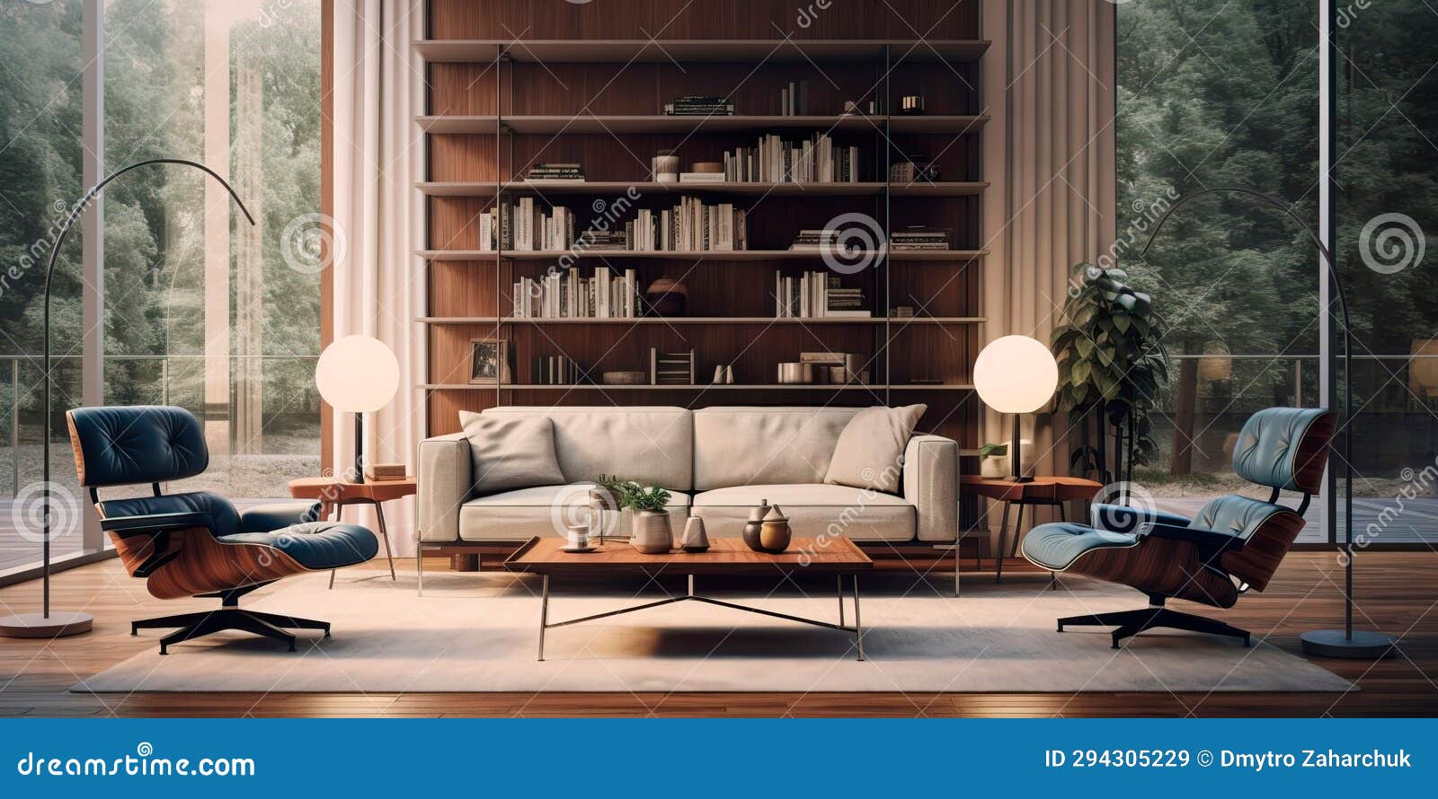 Design Principles with a Minimalist and Functional Modern Living Room ...