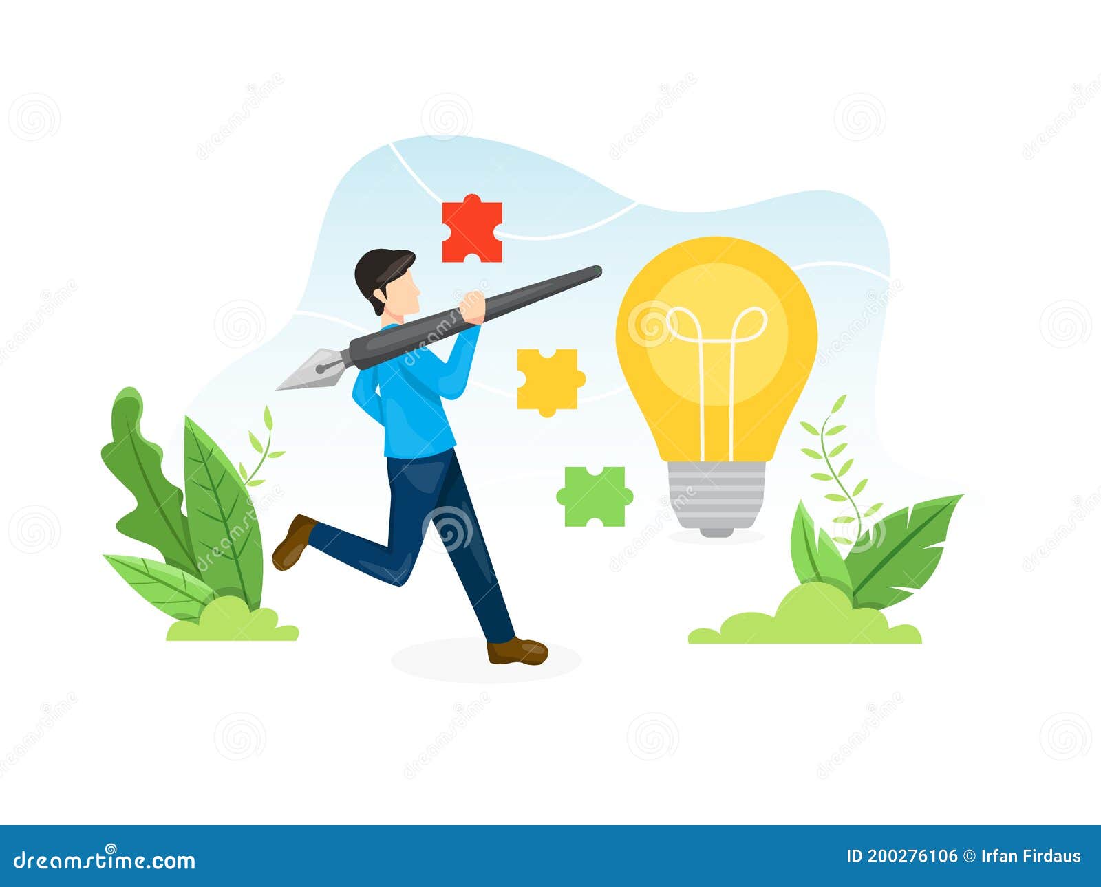 Design Process Concept Illustration Stock Vector - Illustration of ...