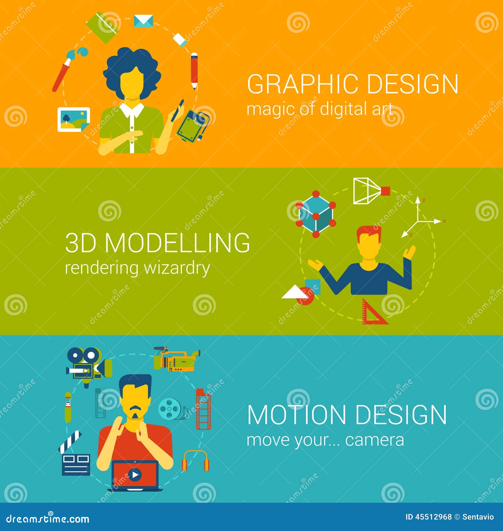Graphic Design Infographic Website