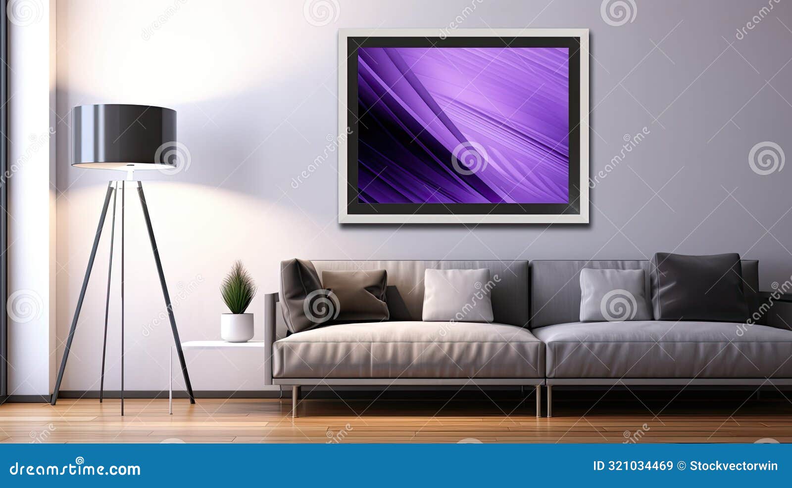 Design Purple Abstract Frame Stock Illustration - Illustration of ...