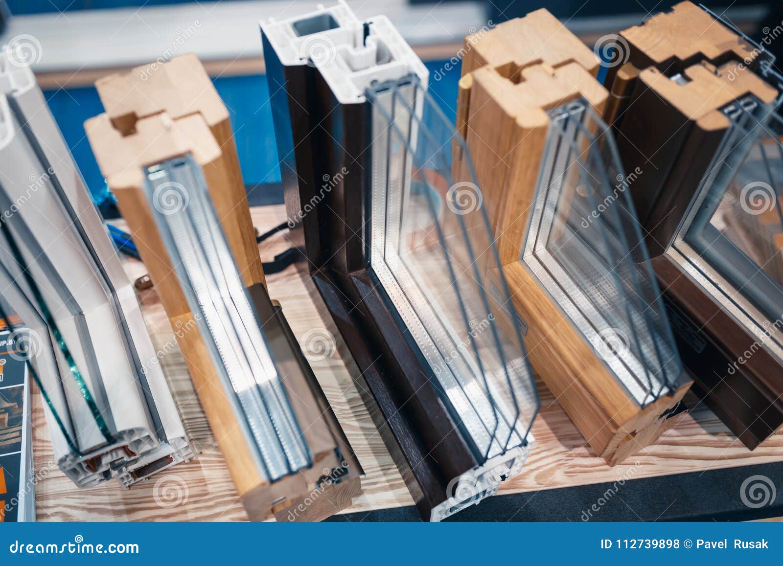 Design of Pvc Profiles for Window Stock Photo - Image of form ...