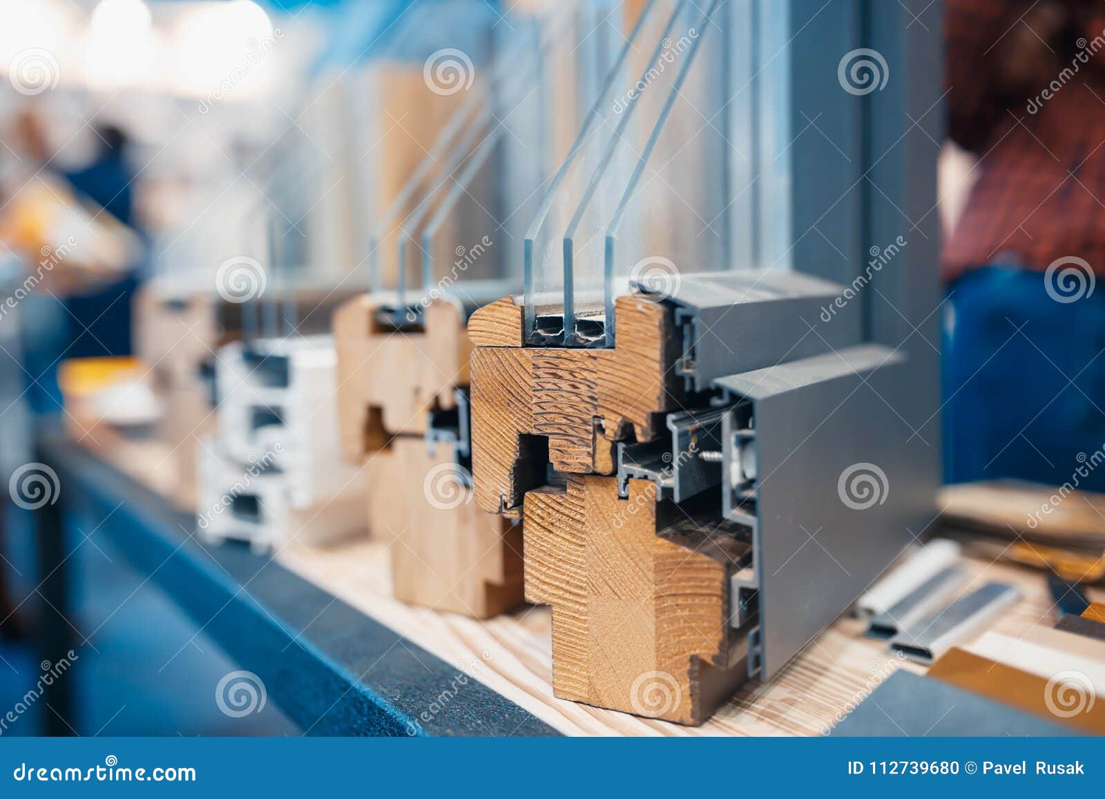 Design of Pvc Profiles for Window Stock Photo - Image of nice, cross ...