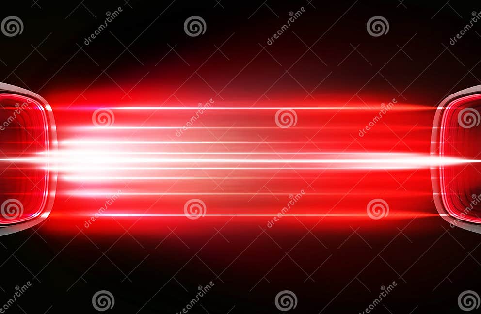 Design with Red Neon Elements Stock Photo - Image of blurb, background ...