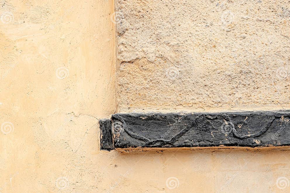 Design Reliefs on the Wall in Geometric and Modern Styles. Stock Image ...