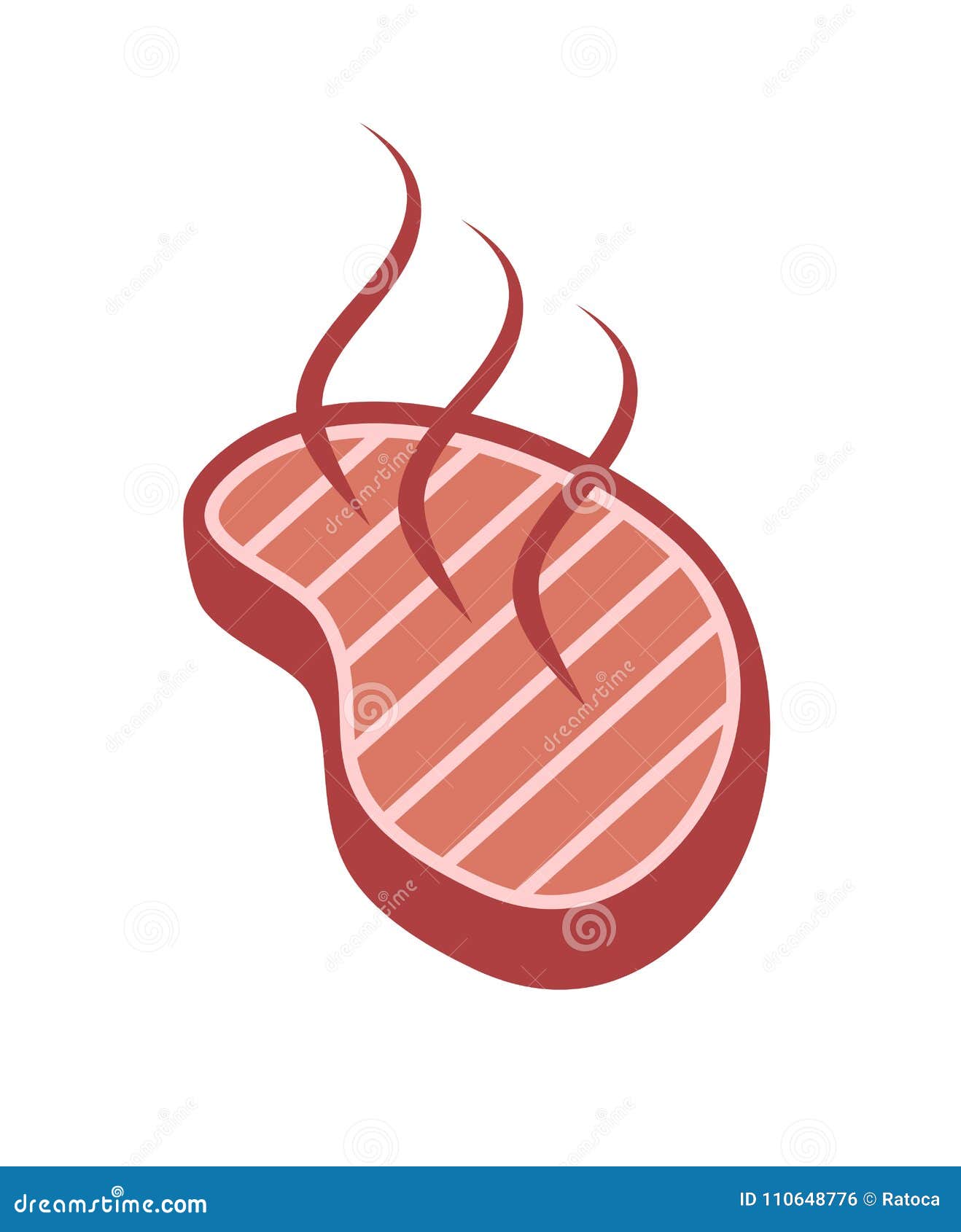 Design of Roast Illustration Stock Vector - Illustration of design ...