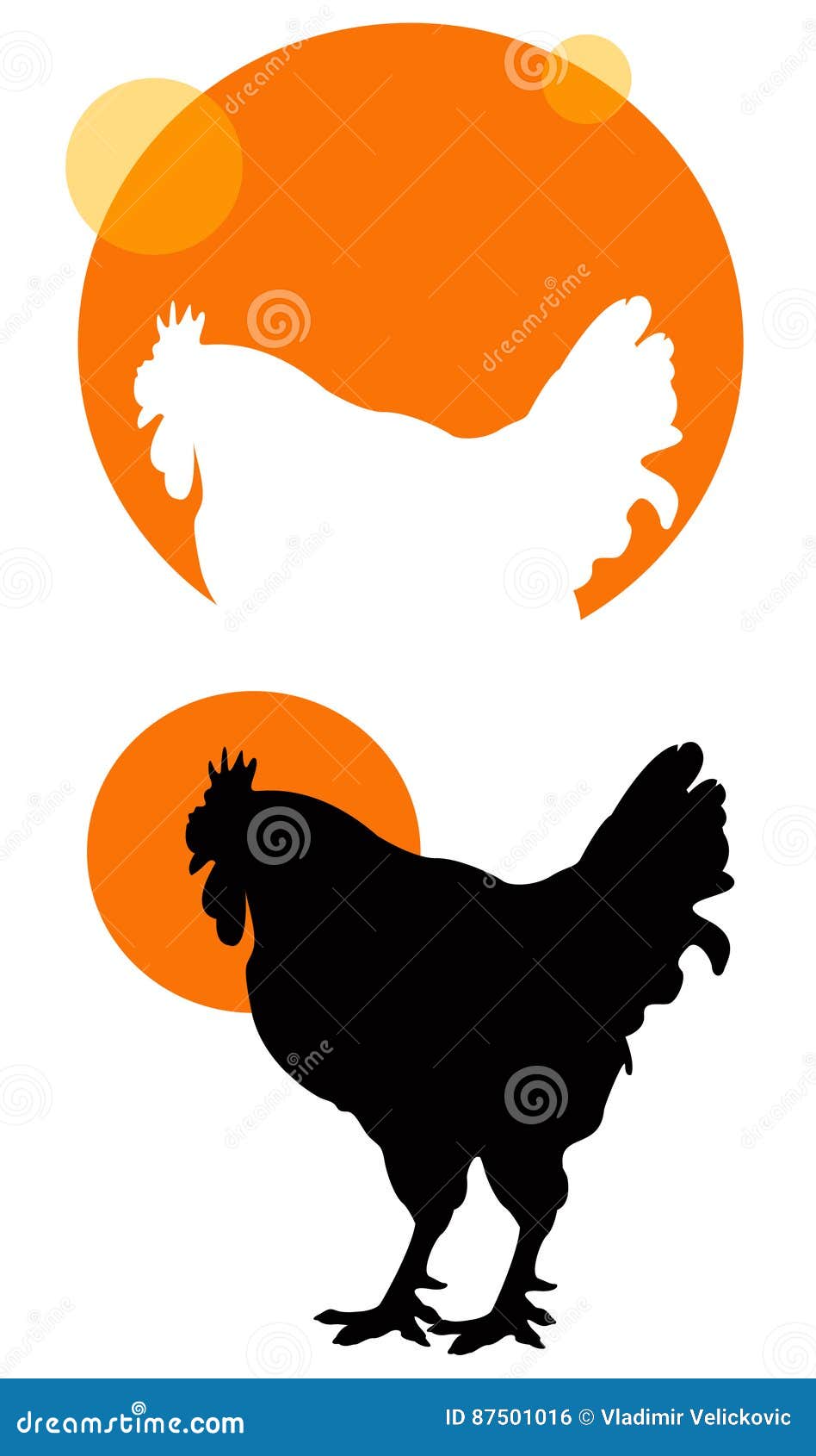 Design rooster stock vector. Illustration of farm, file - 87501016