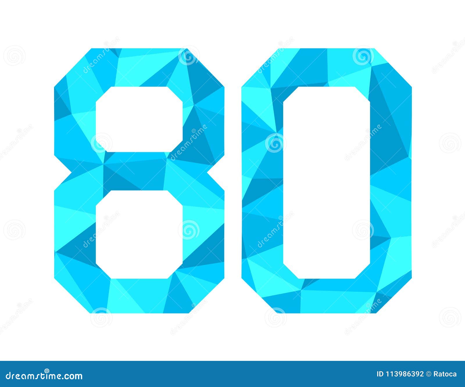 80s Decade Symbol Cartoon Vector | CartoonDealer.com #114517959