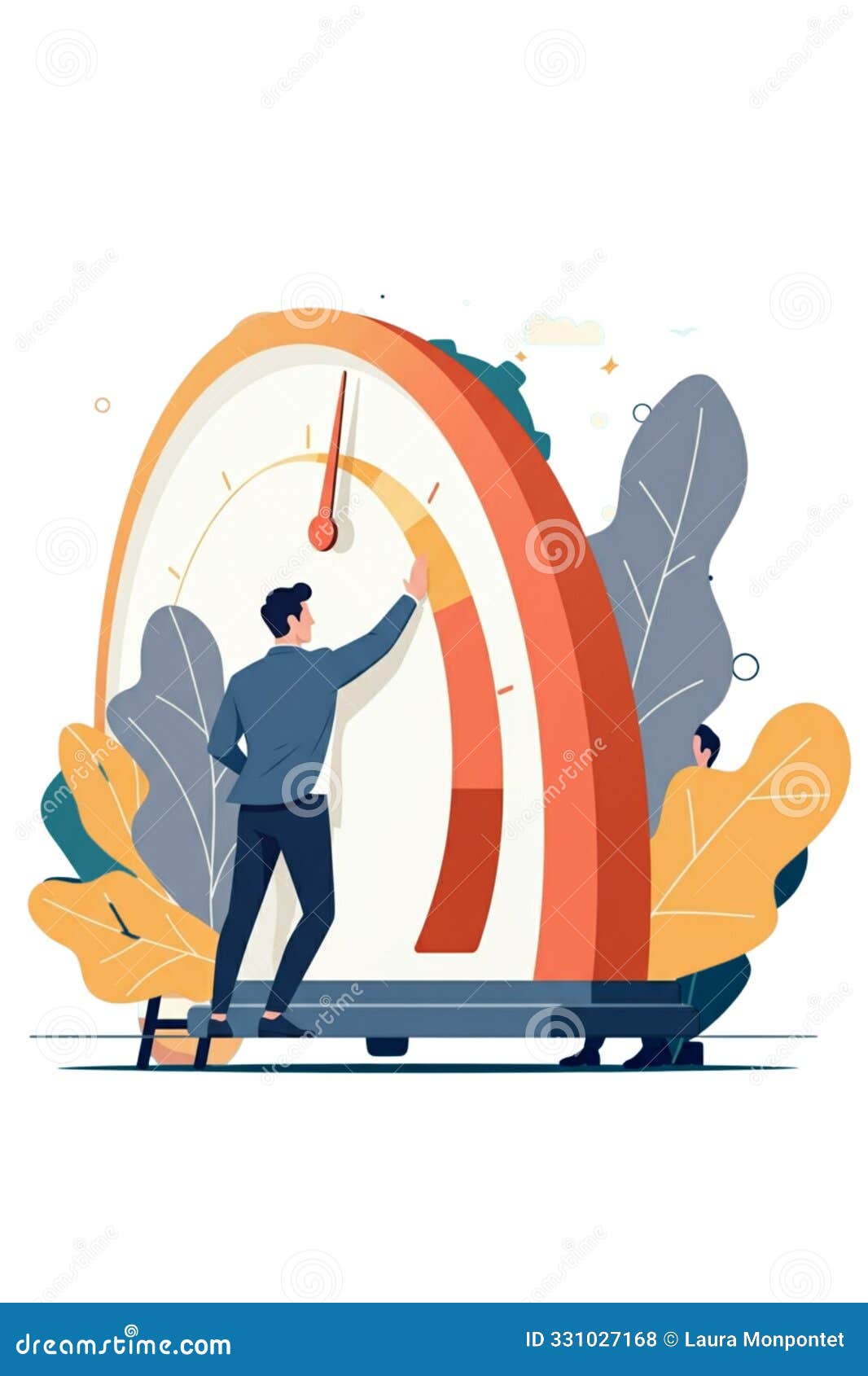 Performance improvement stock illustration. Illustration of ...