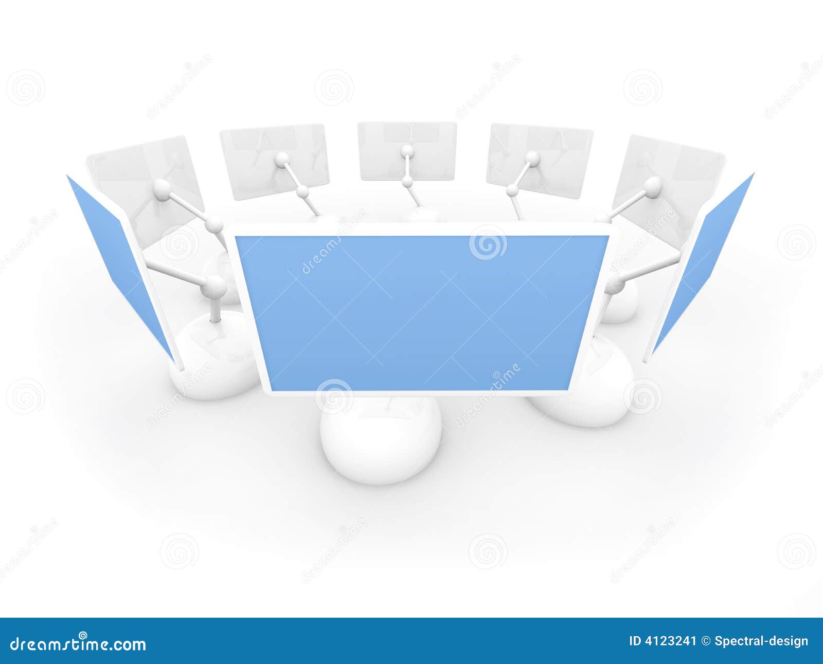 Design Screen Array stock illustration. Illustration of large - 4123241