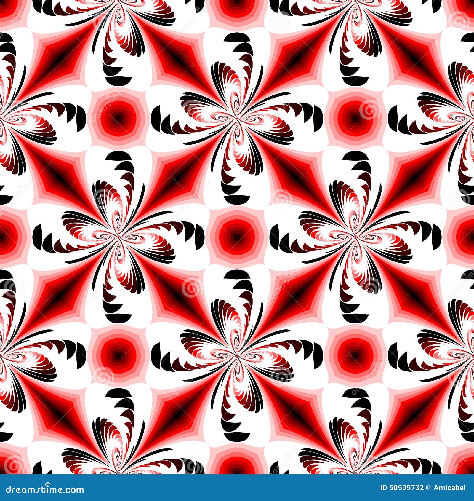 Design Seamless Colorful Decorative Twirl Background Stock Vector ...