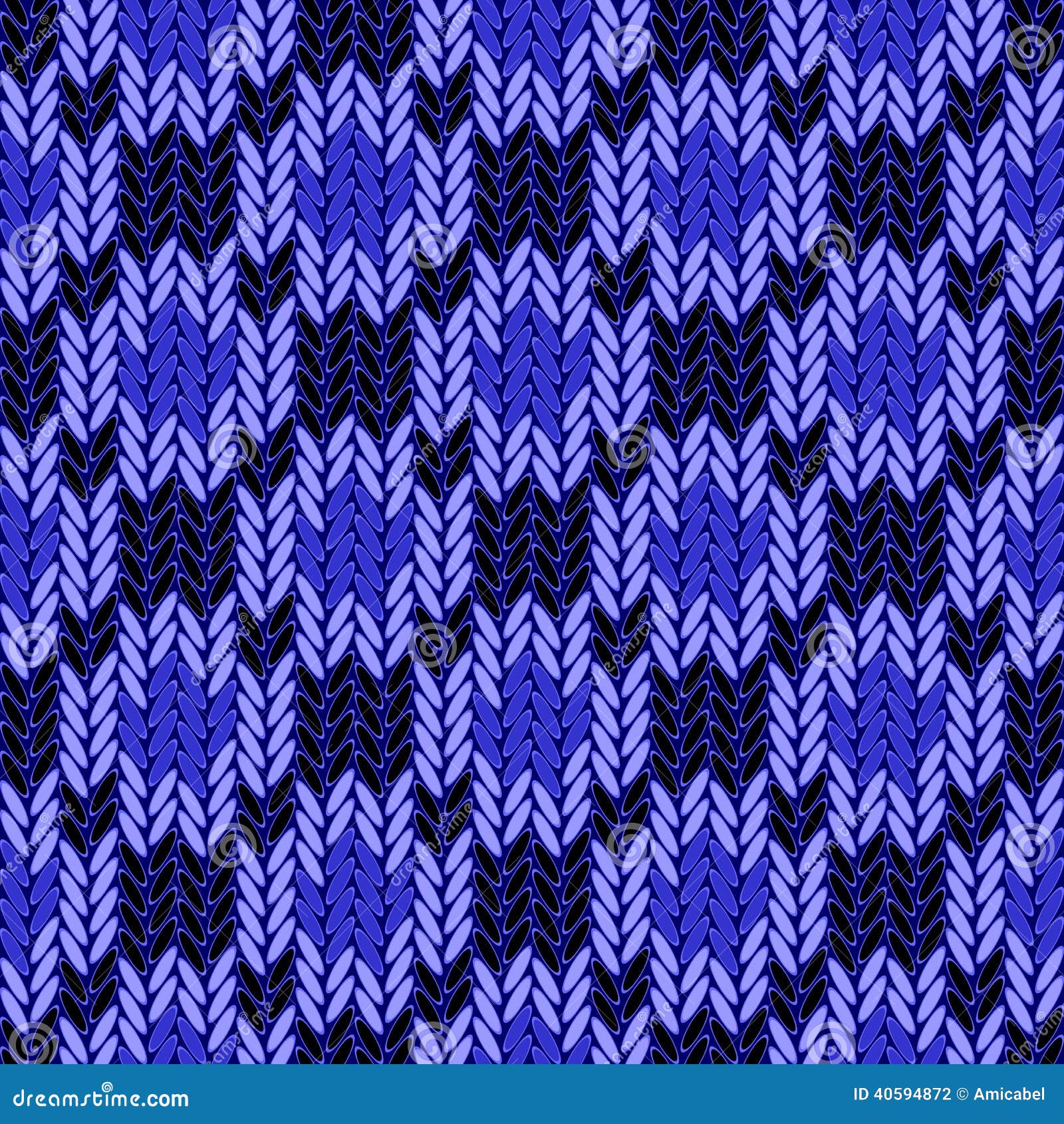 Design Seamless Colorful Geometric Knitted Pattern Stock Vector ...