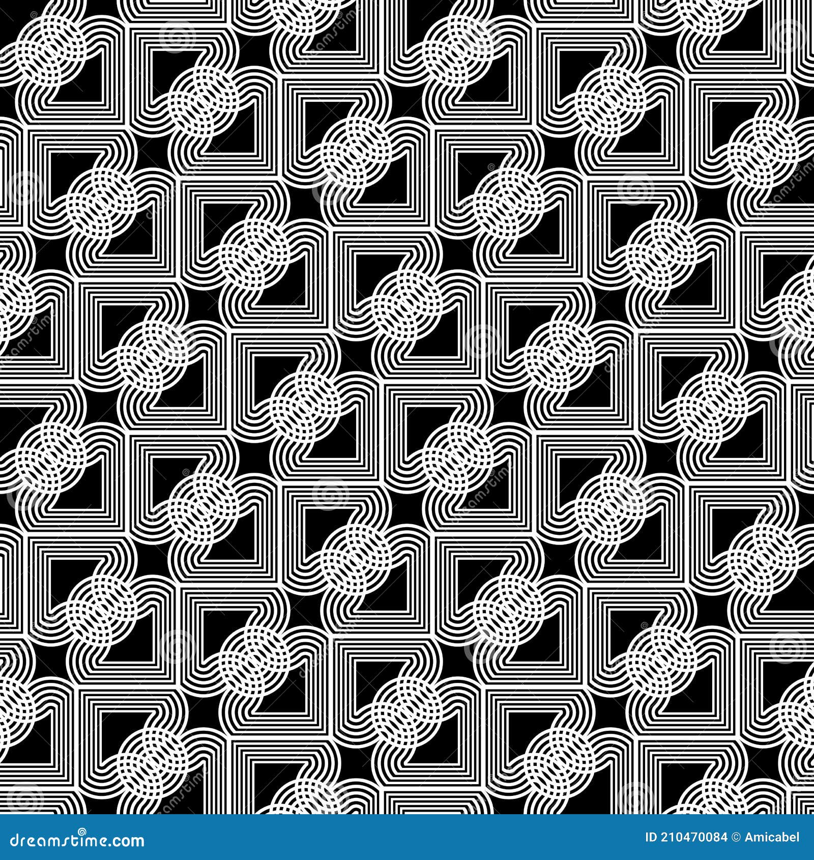 Design Seamless Grating Pattern Stock Vector - Illustration of lattice ...