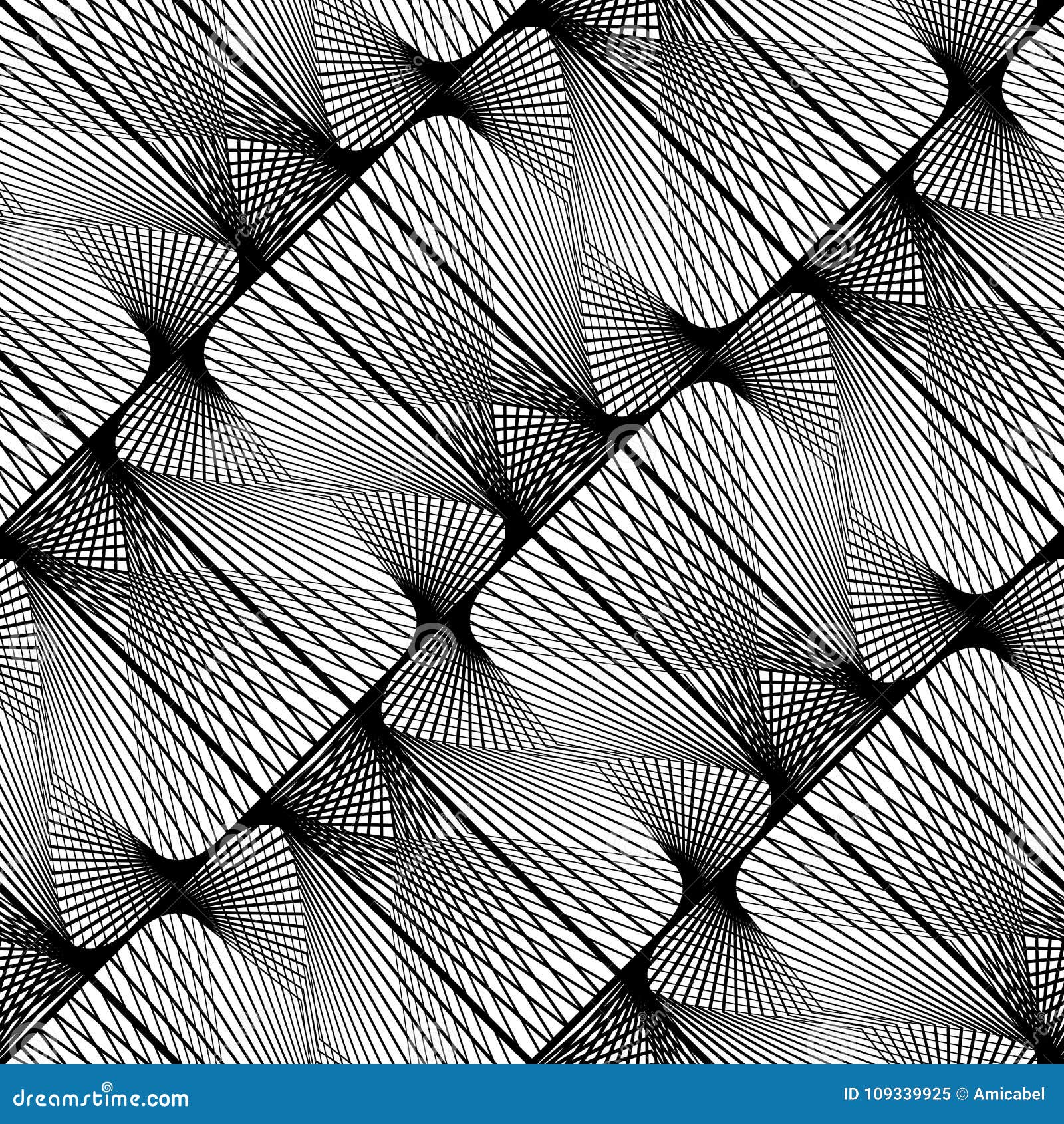 Design Seamless Monochrome Decorative Pattern Stock Vector ...