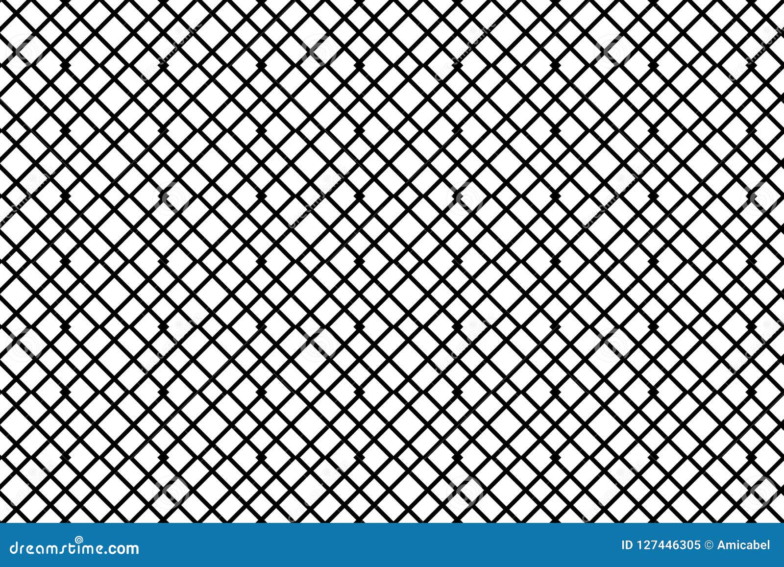 Design Seamless Monochrome Grating Pattern Stock Vector - Illustration ...