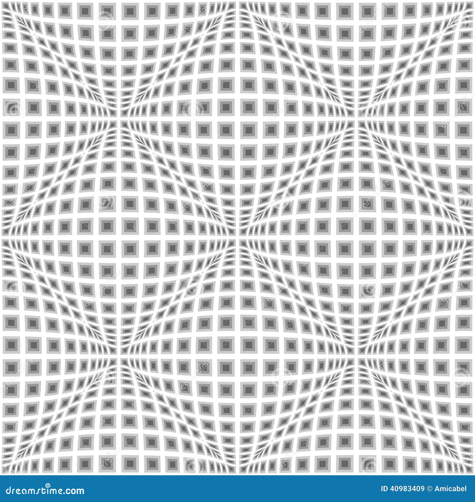 Design Seamless Monochrome Warped Pattern Stock Vector - Illustration ...