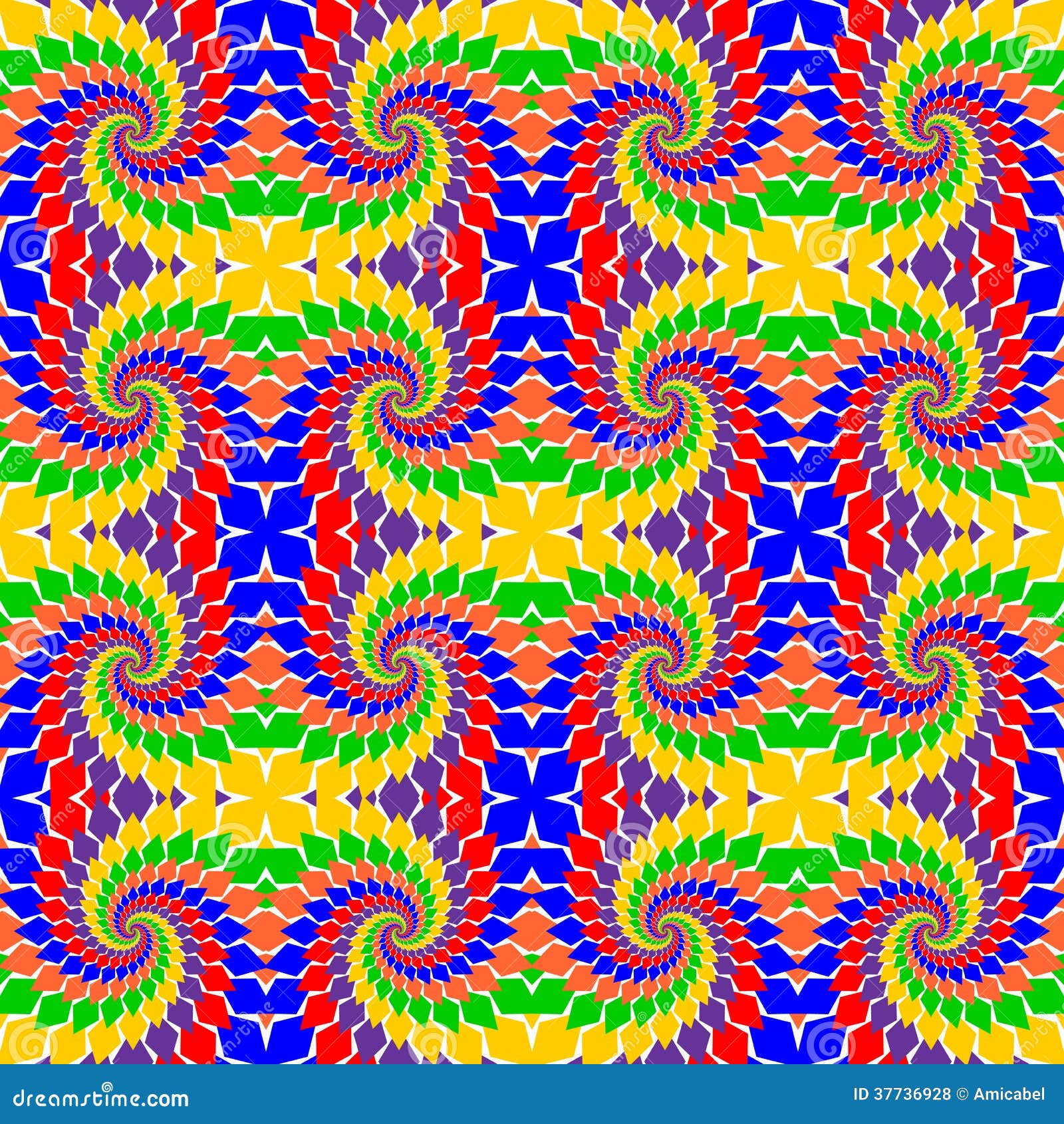 Design Seamless Multicolor Abstract Pattern. Whir Stock Vector ...