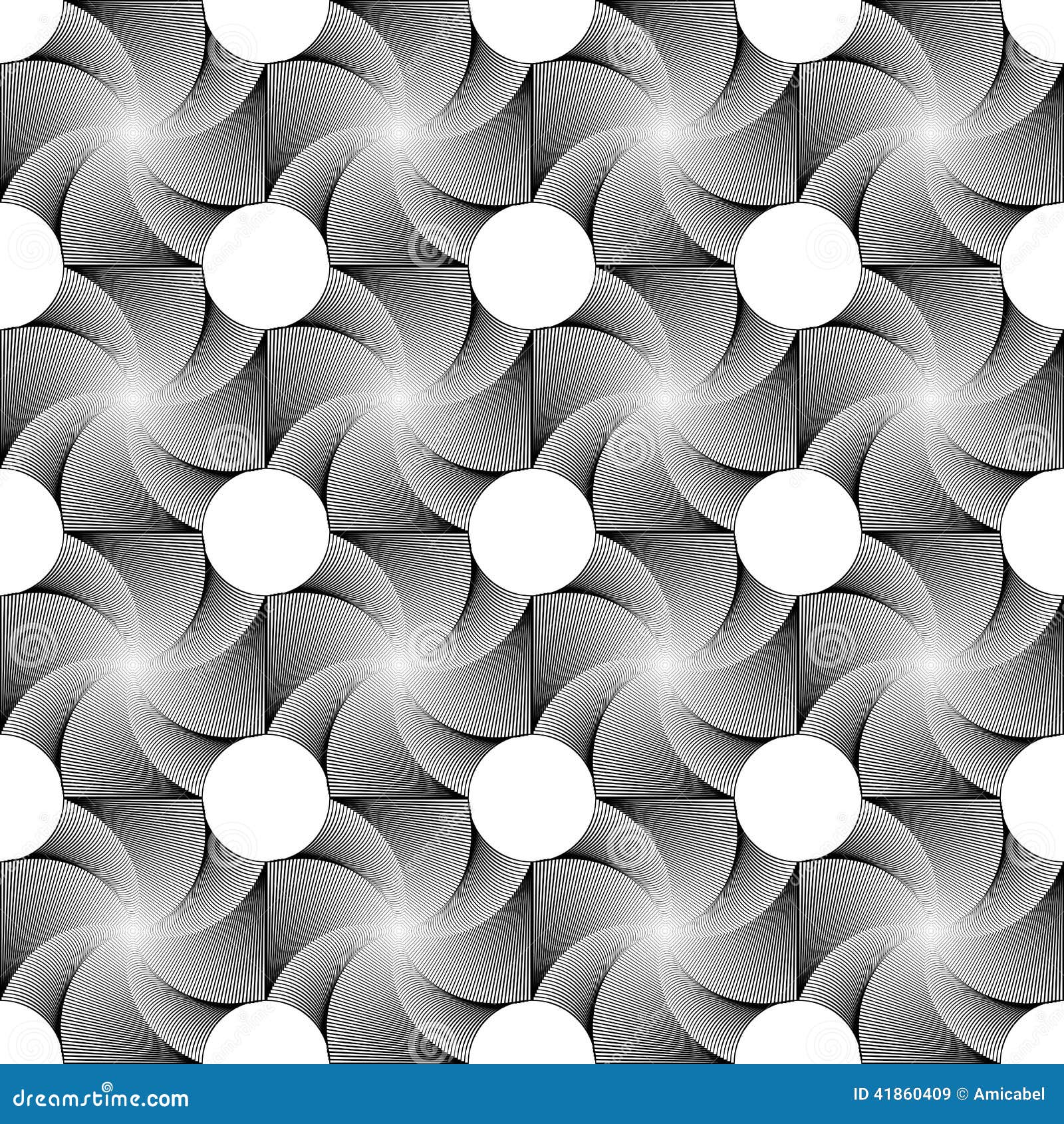 Design Seamless Vortex Geometric Pattern Stock Vector - Illustration of ...