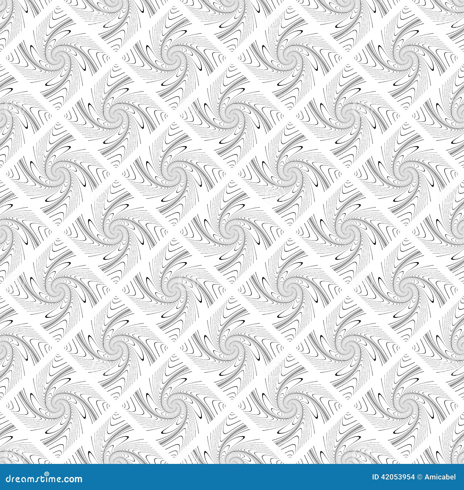 Design Seamless Vortex Strip Geometric Pattern Stock Vector ...