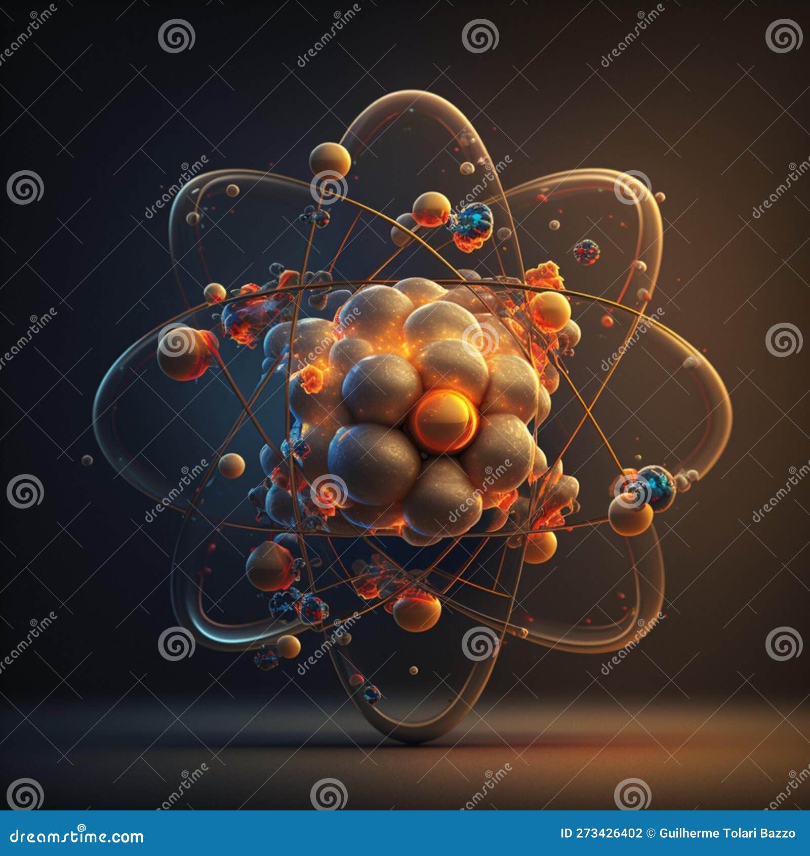 3D Images of Silver Atoms for Study and Research, Silver Atoms, Atoms ...
