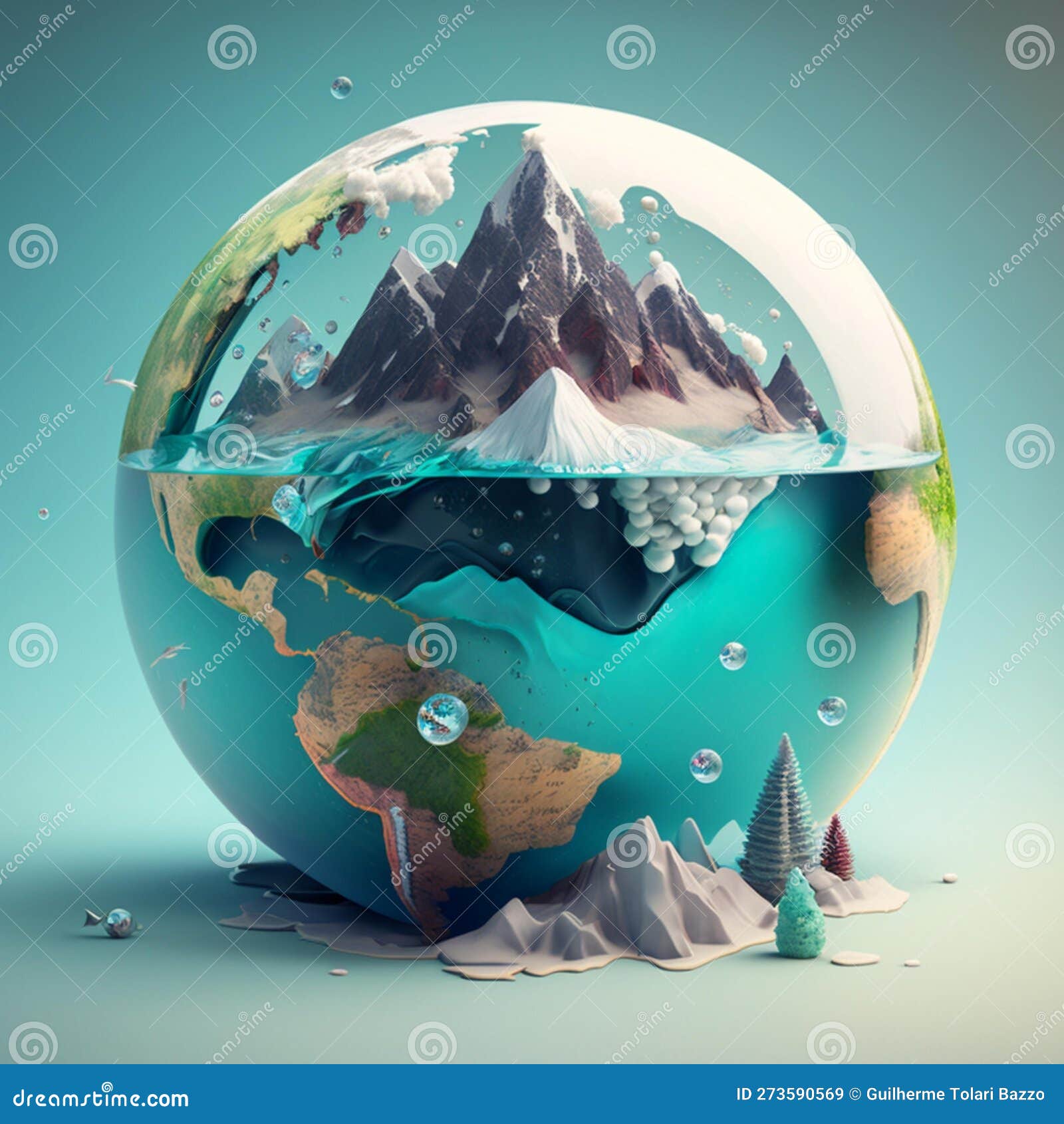Earth in 3D Globe, Earth in 3D, Virtual Journey through Earth in 3D ...