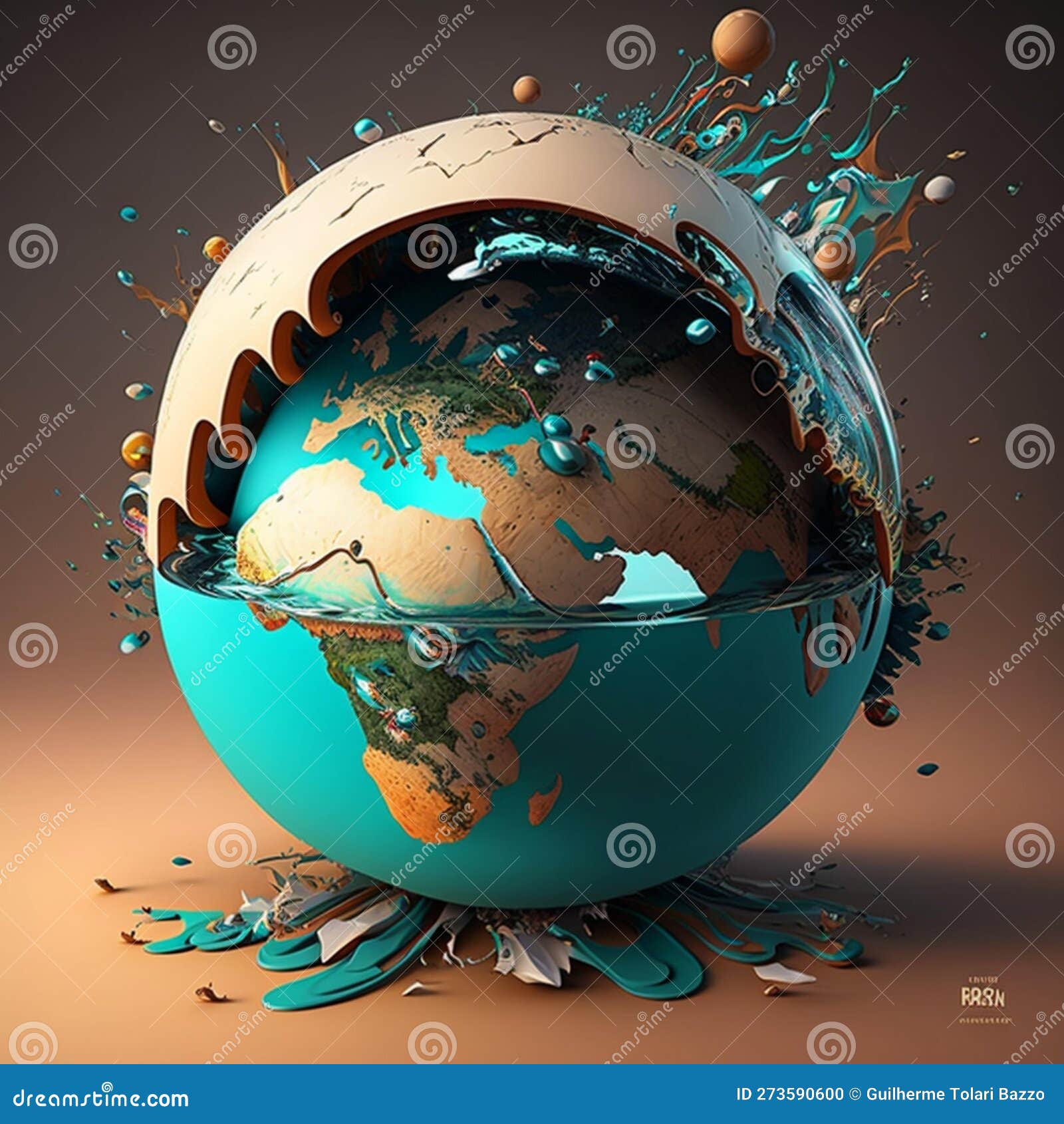 Earth in 3D Globe, Earth in 3D, Virtual Journey through Earth in 3D ...