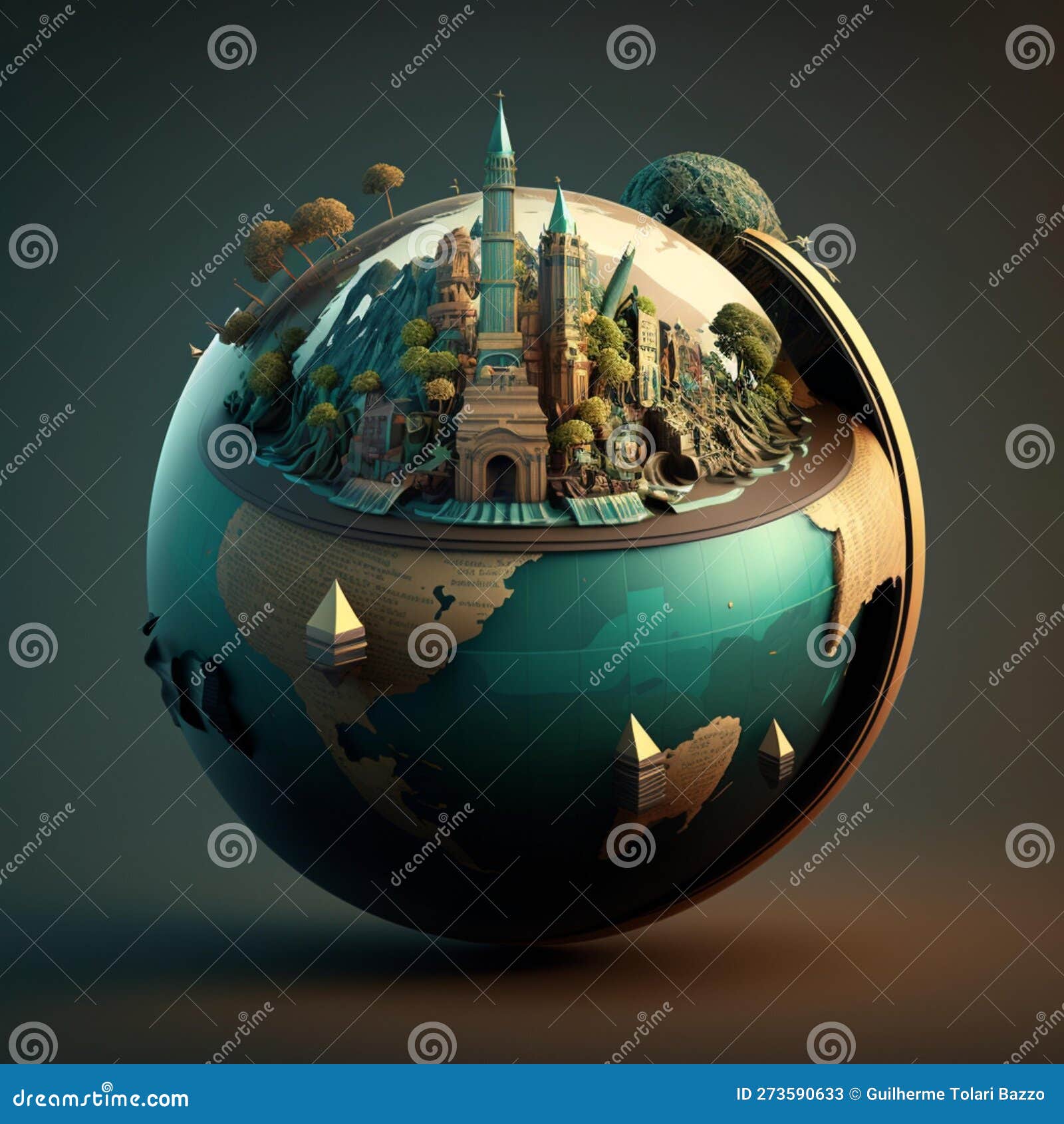 Earth in 3D Globe, Earth in 3D, Virtual Journey through Earth in 3D ...