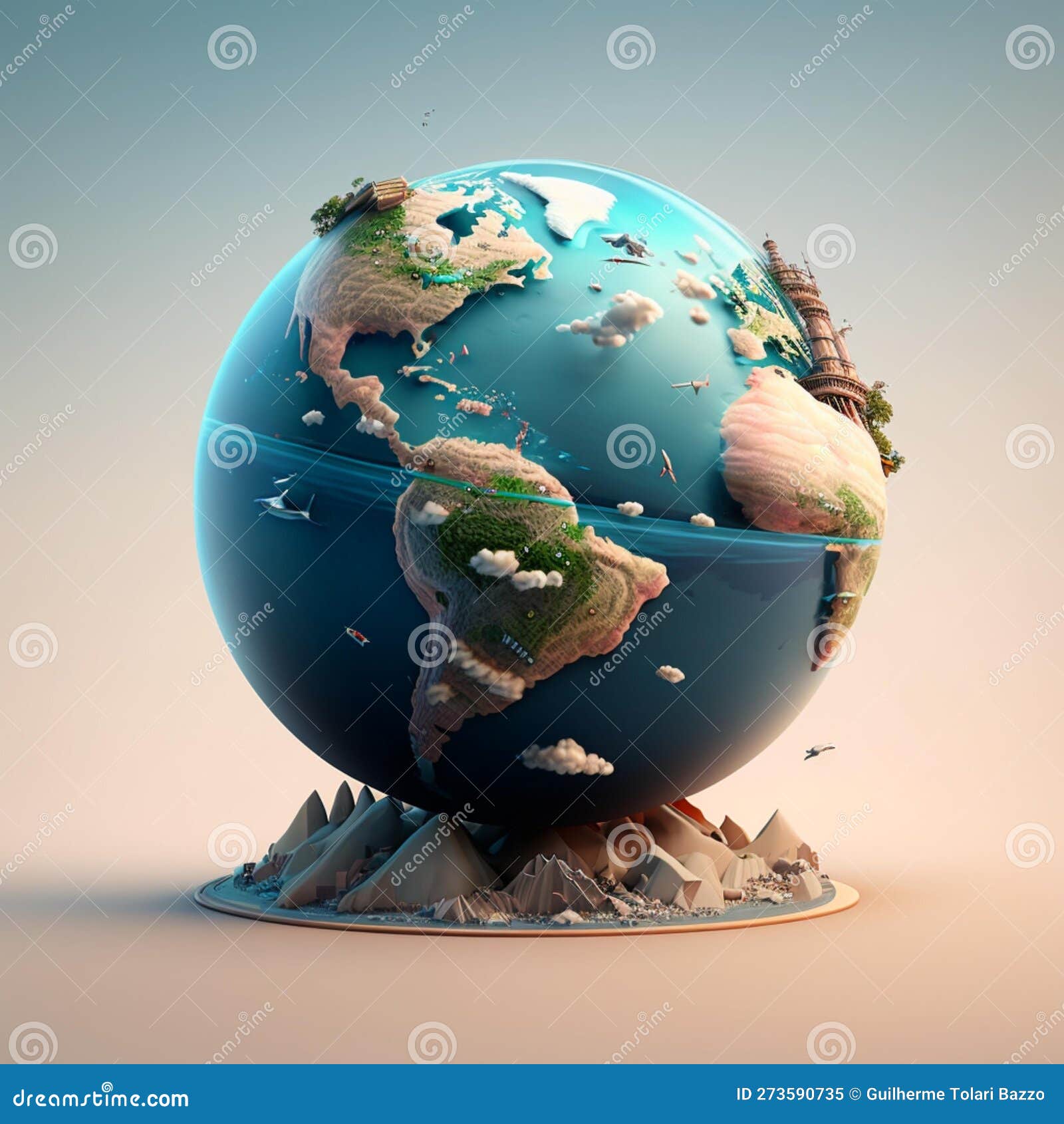 Earth in 3D Globe, Earth in 3D, Virtual Journey through Earth in 3D ...