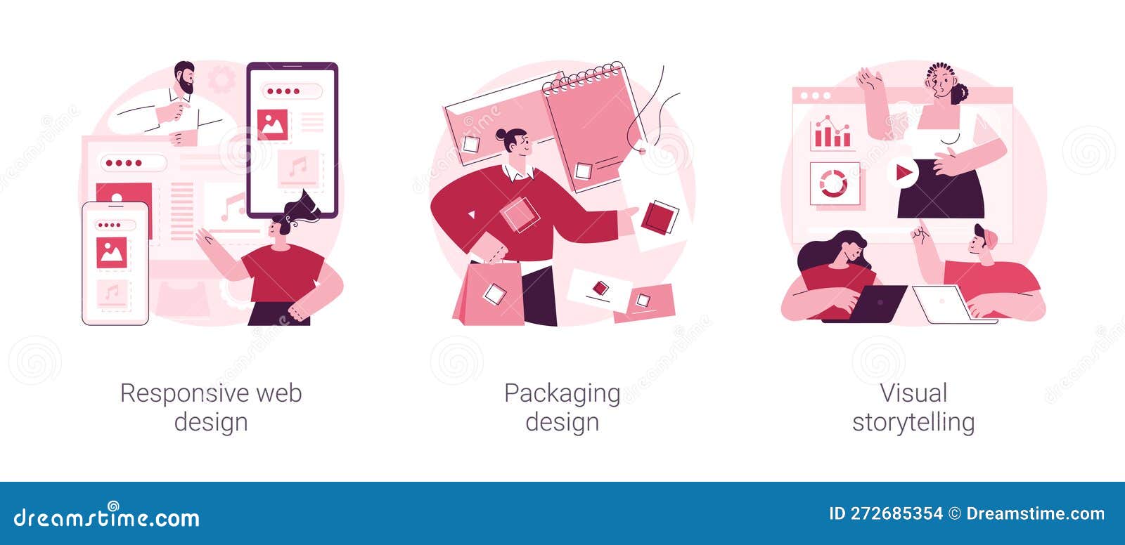 Design Services Abstract Concept Vector Illustrations. Stock Vector ...