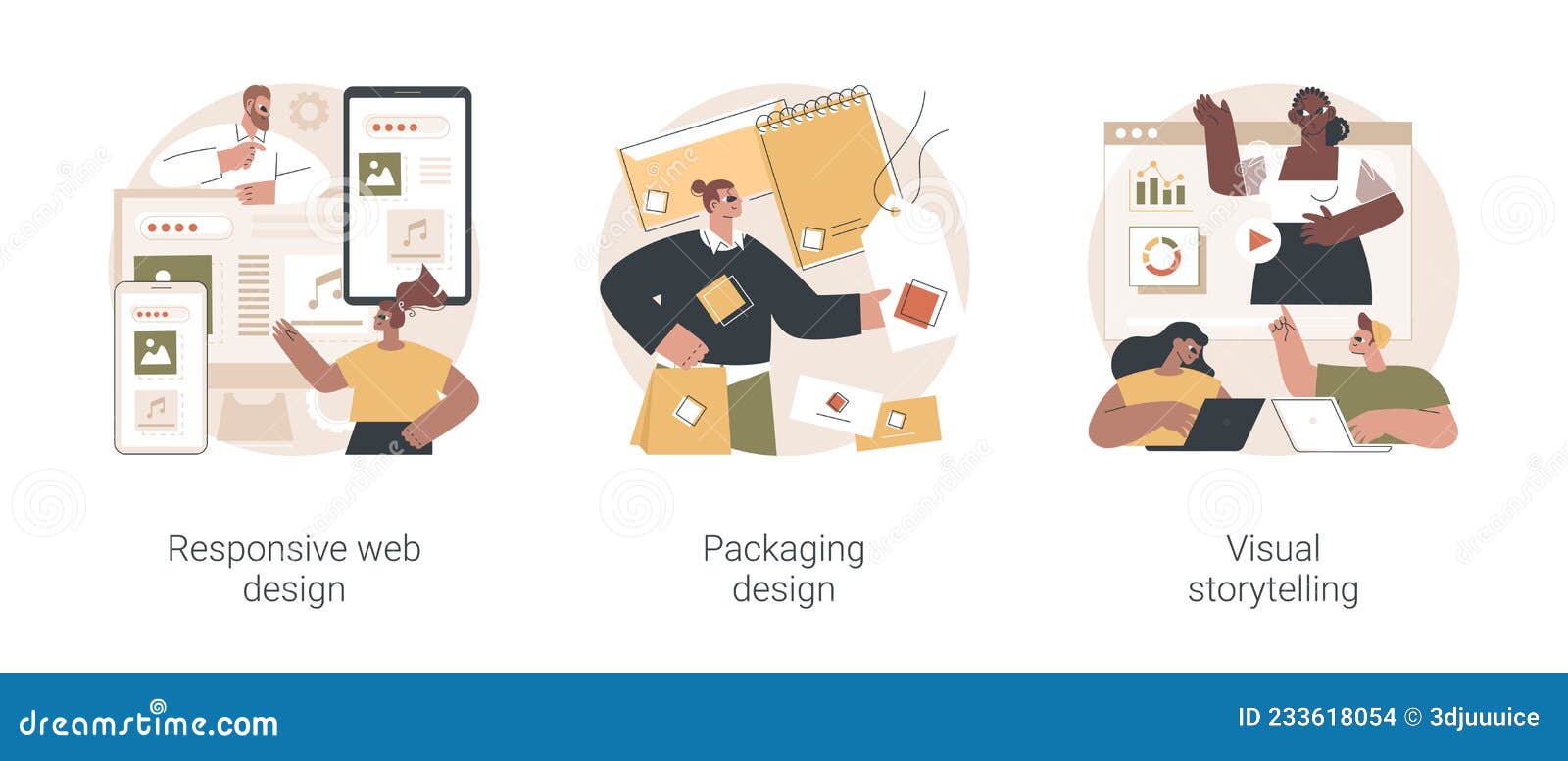 Design Services Abstract Concept Vector Illustrations. Stock Vector ...