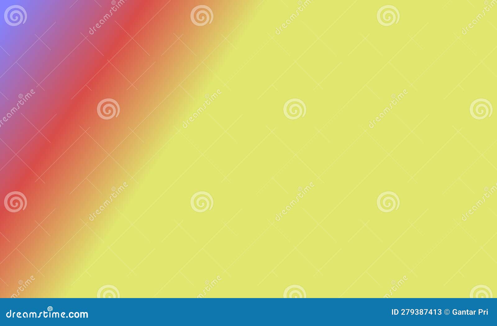 Design Simple Blue,yellow and Red Gradient Color Illustration ...
