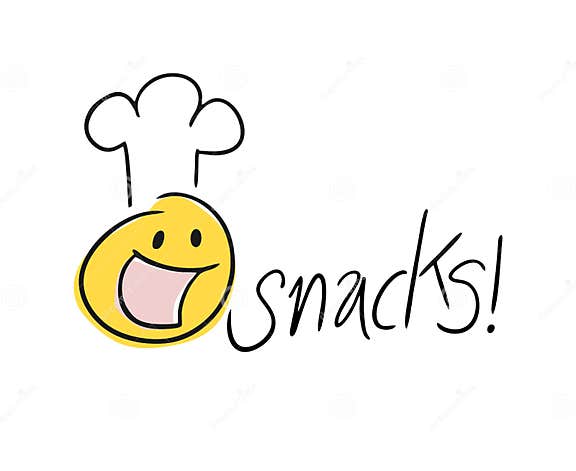 Design of snack symbol stock vector. Illustration of happy - 160151674