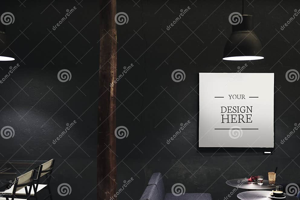 Design Space on Paper Board Stock Image - Image of mockup, copy: 104228207