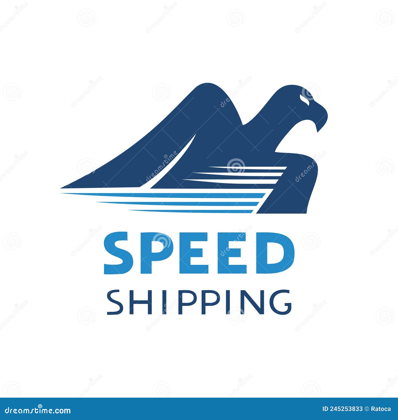 Design of Speed Shipping Symbol Stock Vector - Illustration of fast ...
