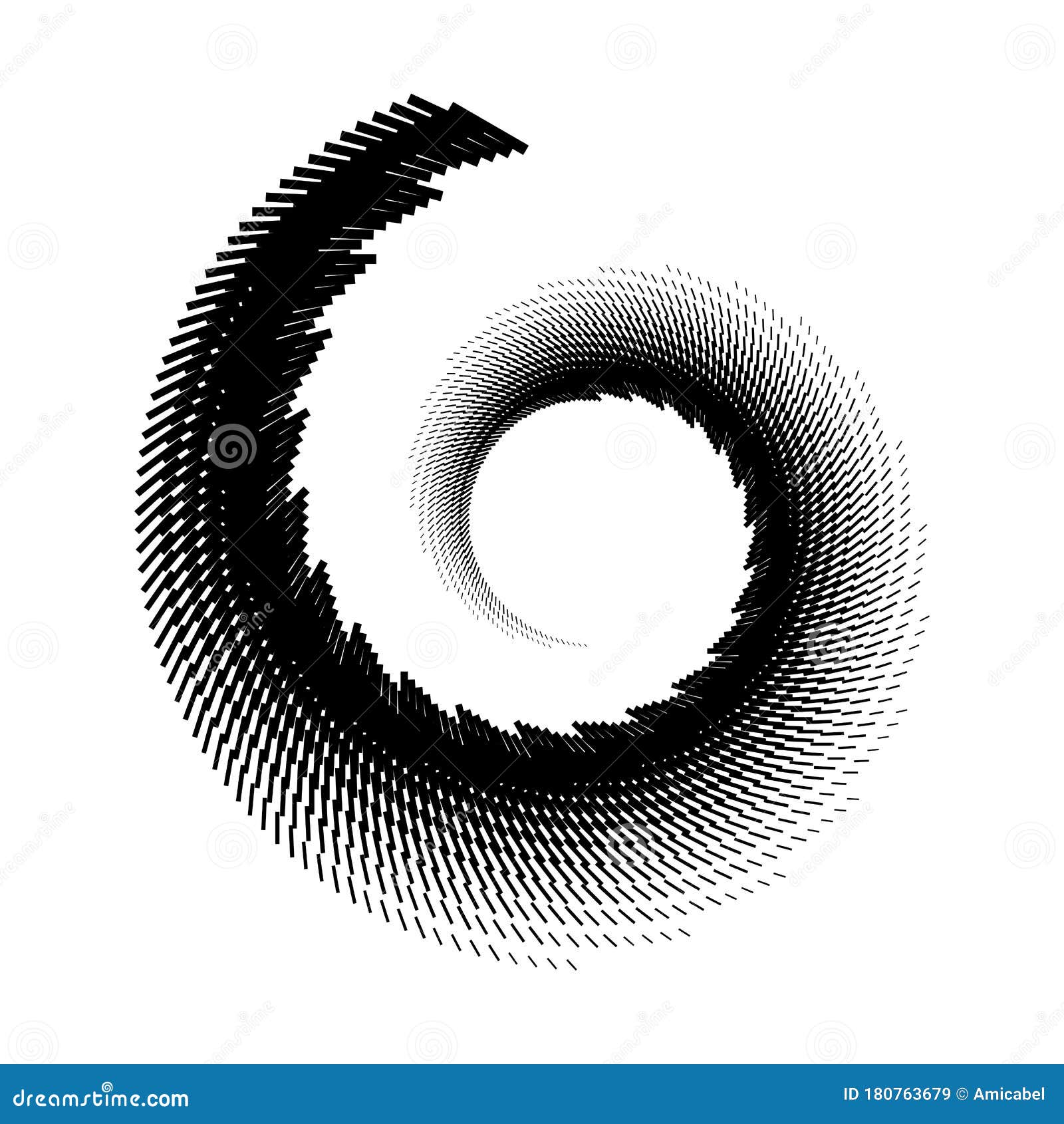 Design Spiral Doodled Backdrop Stock Vector - Illustration of ...