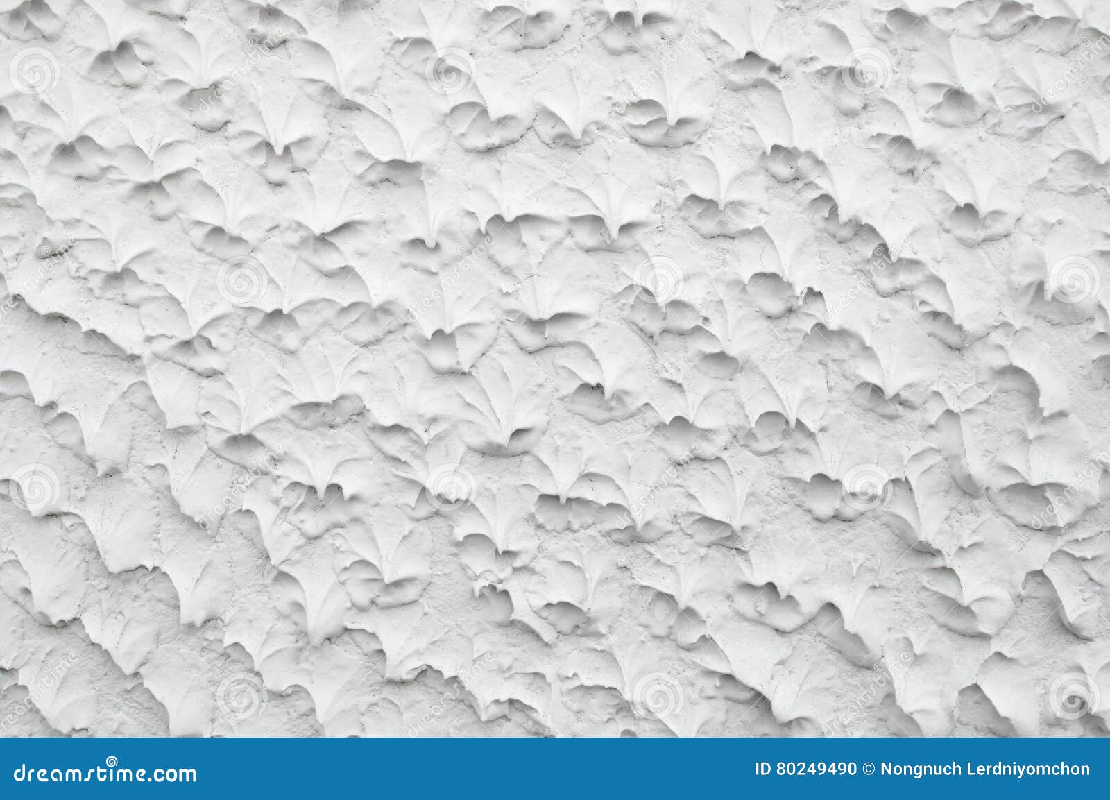 Design of Splash Cement on Wall Concrete with Painted White Color ...
