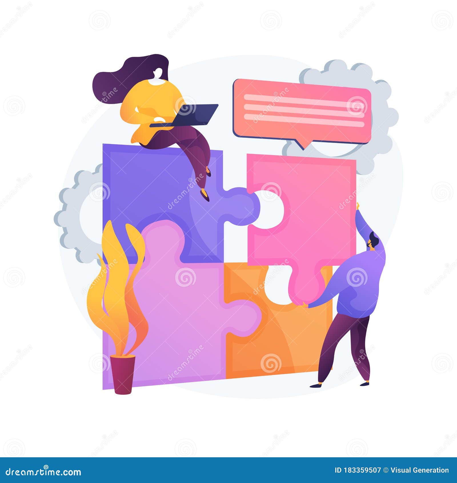 Design Structure Matrix Abstract Concept Vector Illustration Stock