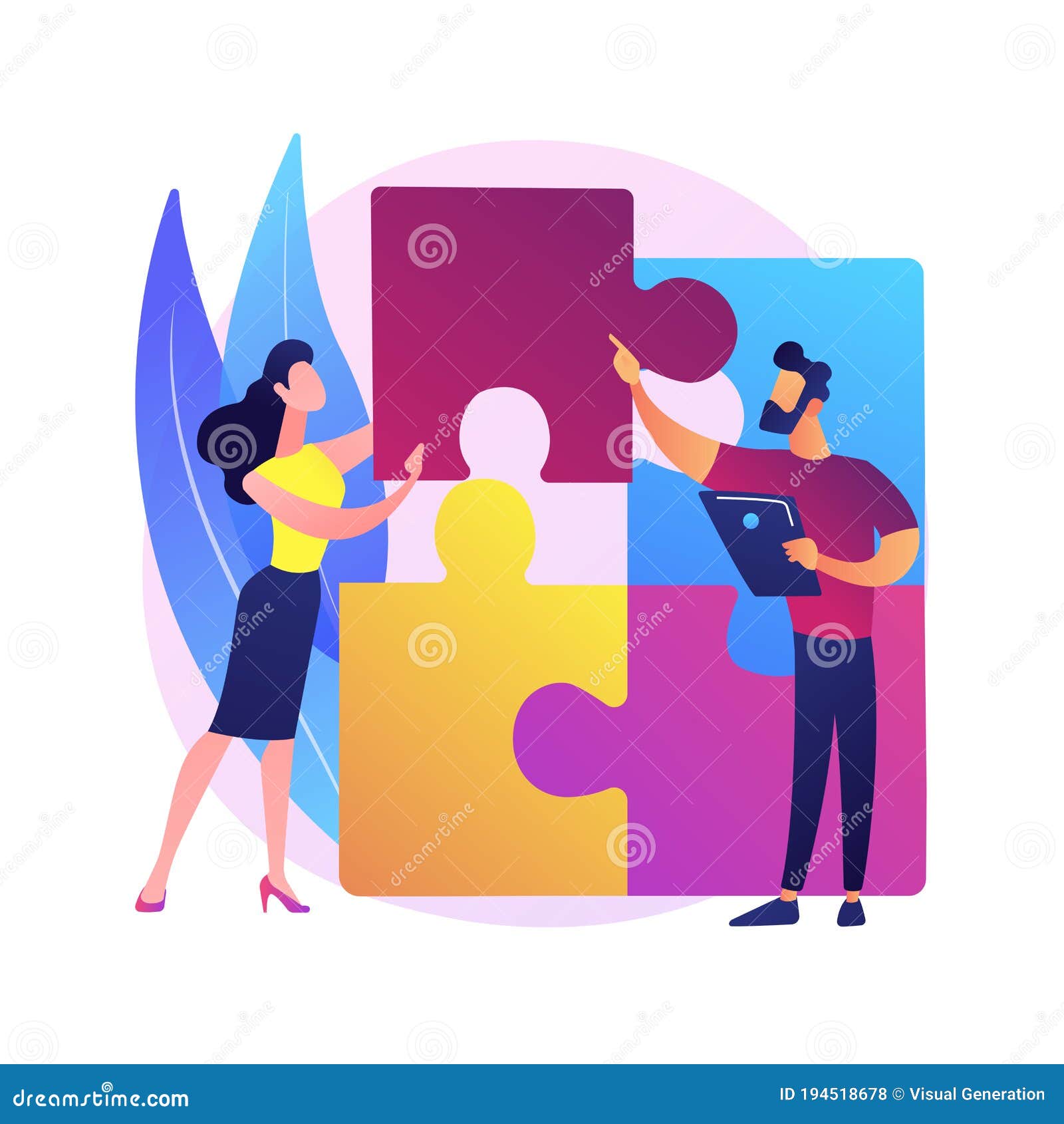 Design Structure Matrix Abstract Concept Vector Illustration Stock