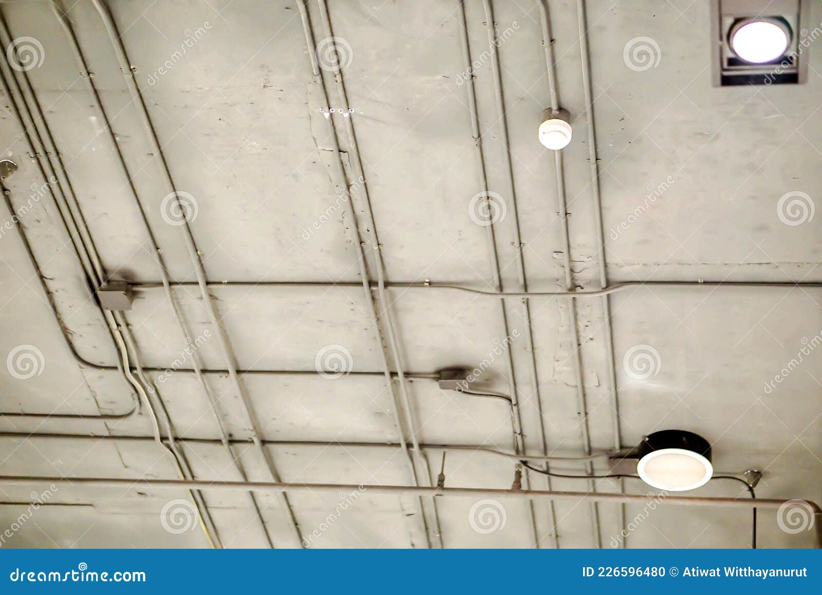 Design and Structure of Pipe Electric Wire in Buildings Ceiling Stock ...